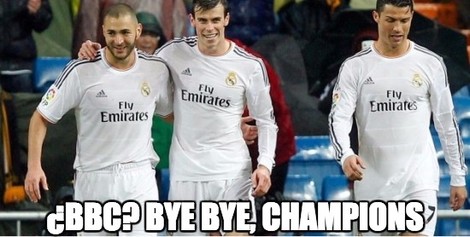 [ MEMEDEPORTES ] ¿BBC? Bye Bye Champions