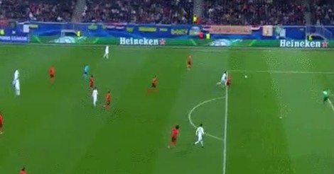[ MEMEDEPORTES ] GIF: Goooool de Cristiano empujando el balón, gran ...