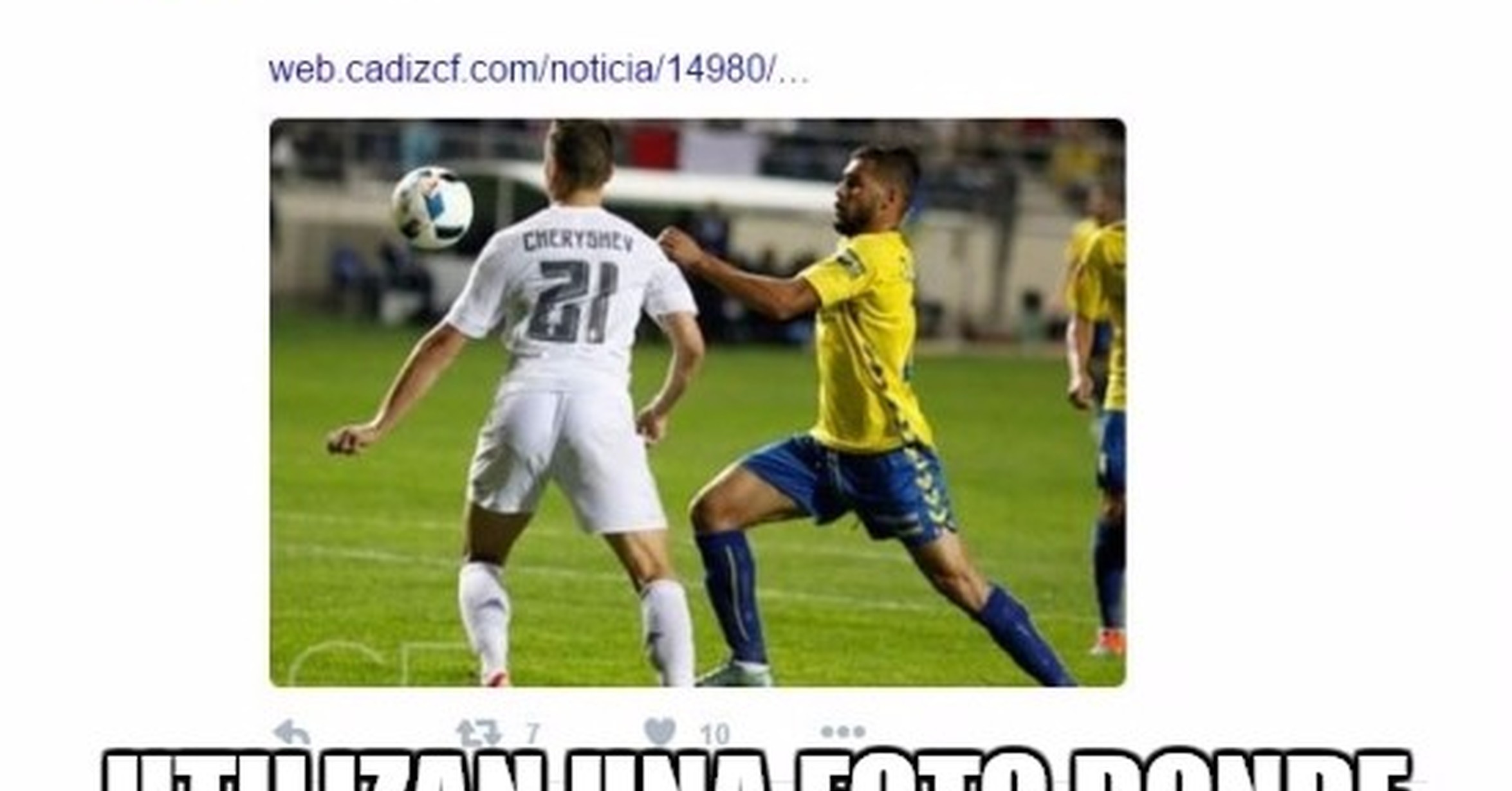 [ MEMEDEPORTES ] La guasa en Cádiz no para