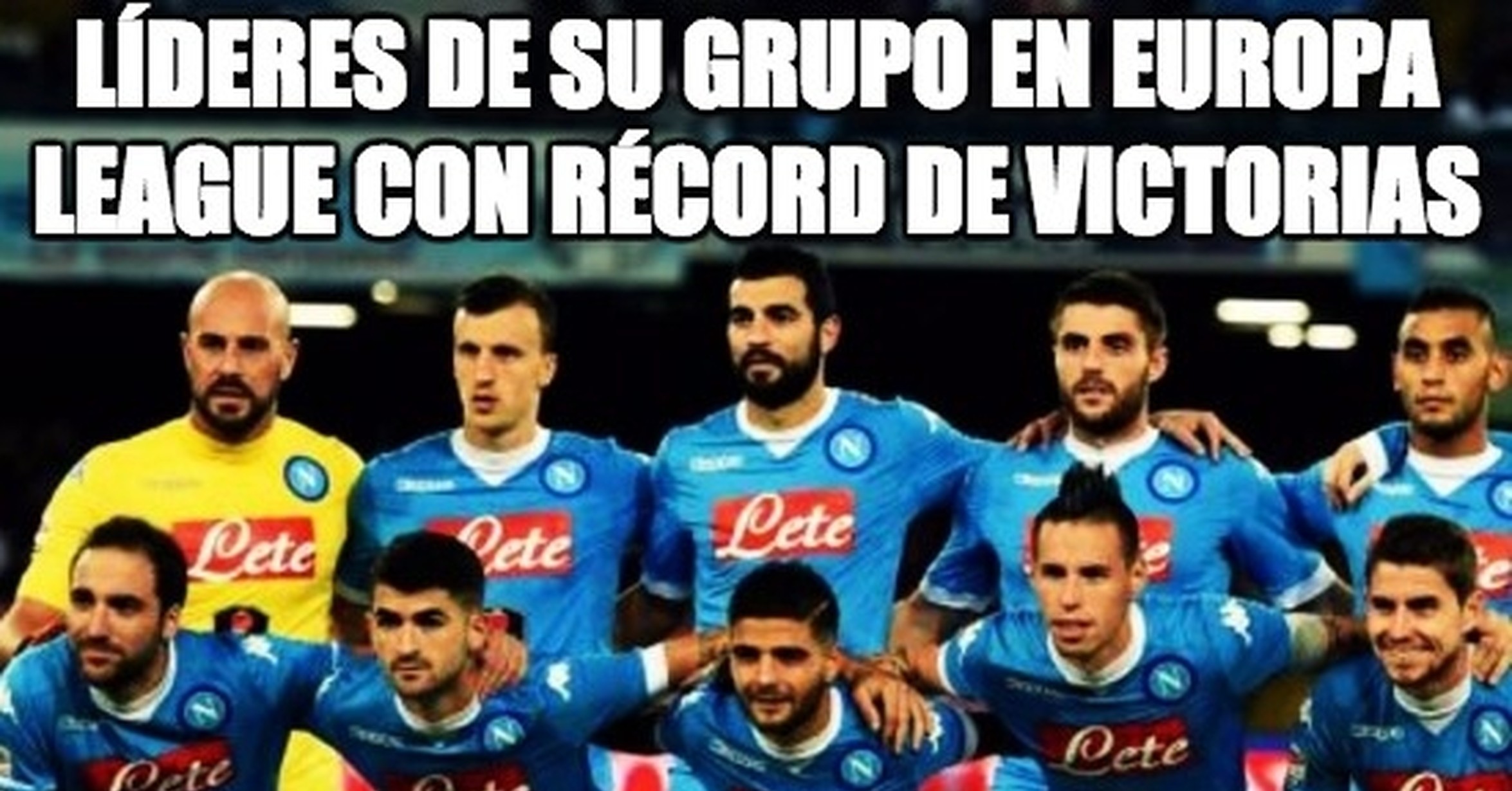 [ MEMEDEPORTES ] Equipazo del Napoli