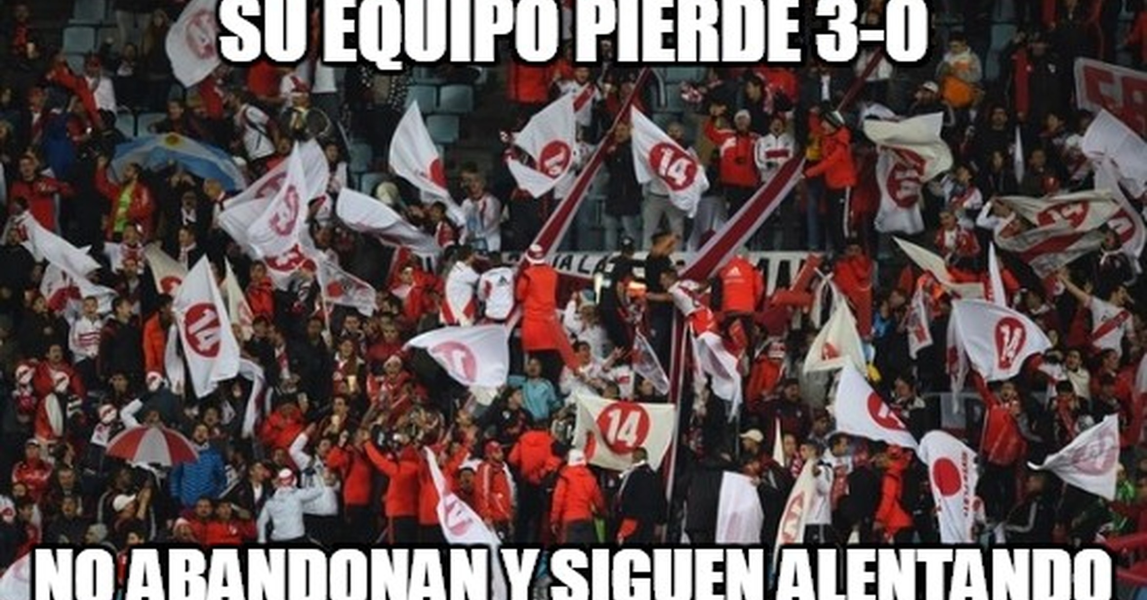 [ MEMEDEPORTES ] Grande la hinchada de River