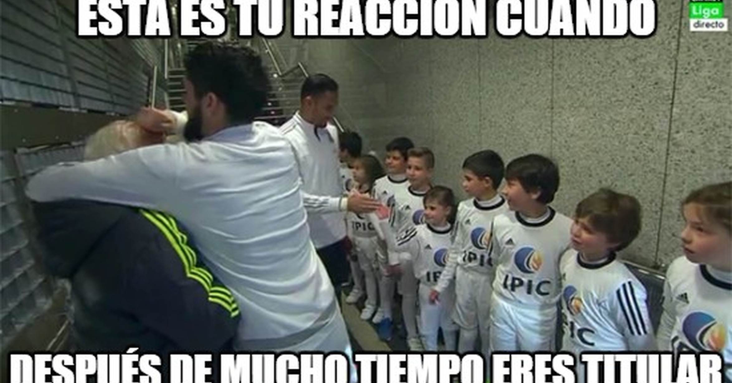 [ MEMEDEPORTES ] Isco está muy bromista y feliz