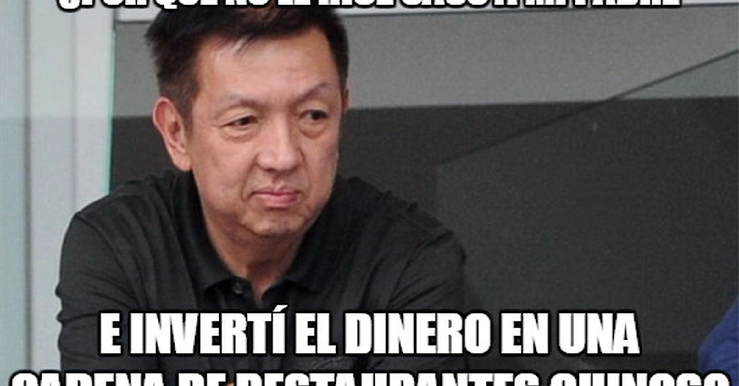 [ MEMEDEPORTES ] Peter Lim en estos momentos...