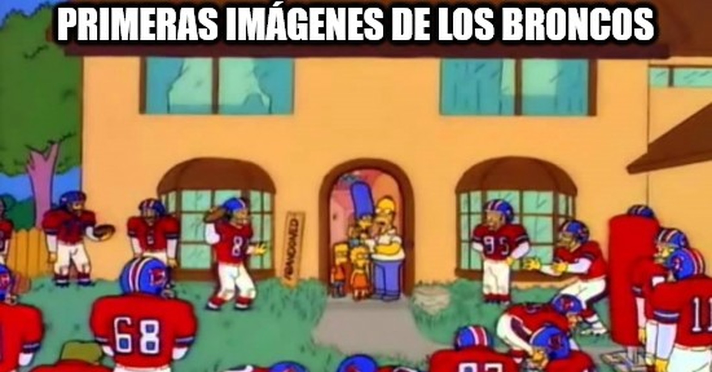 [ MEMEDEPORTES ] Primeras imágenes de los Broncos celebrándolo