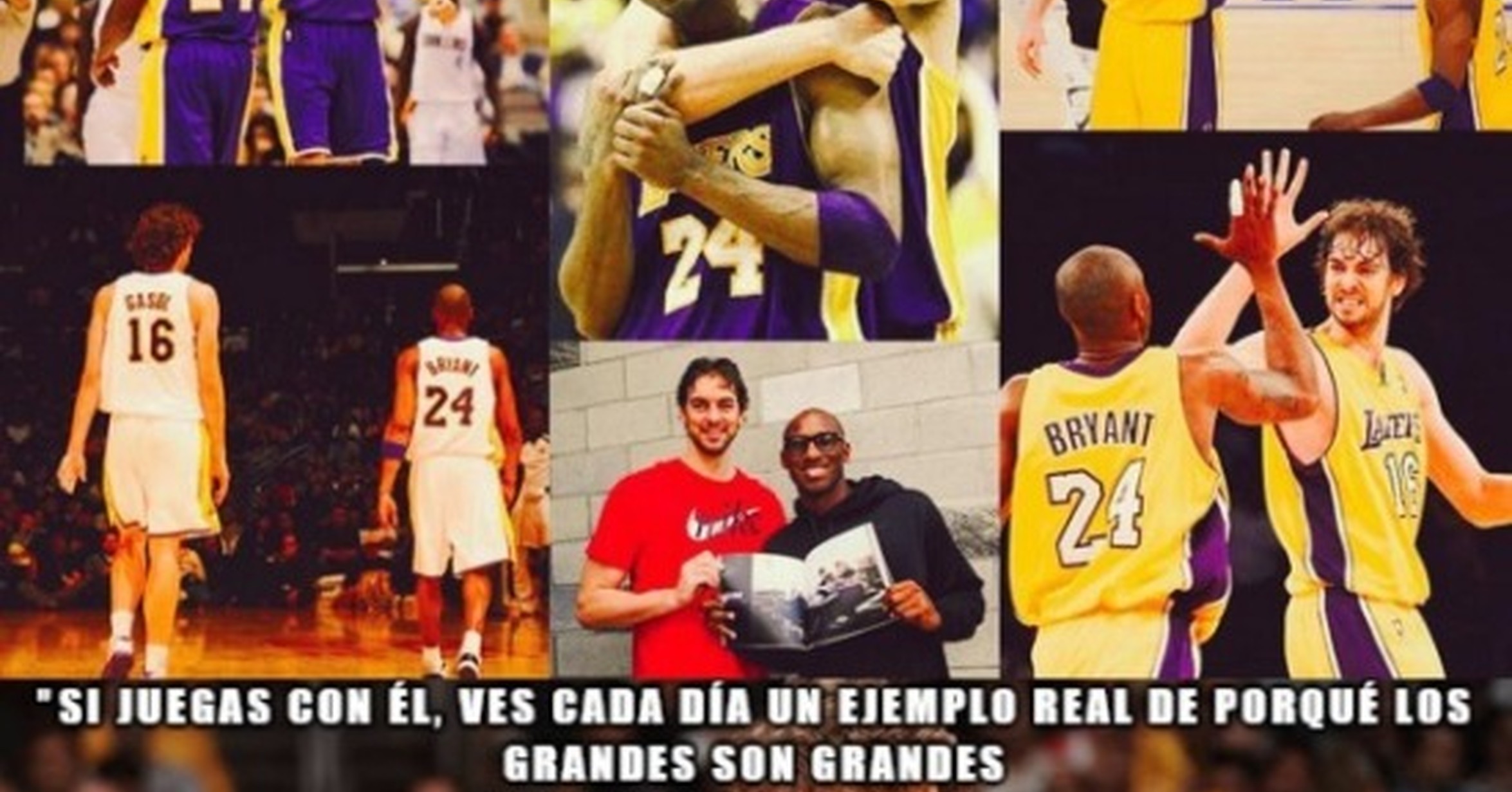 [ MEMEDEPORTES ] Algunos fragmentos de la emotiva carta de Pau Gasol a ...