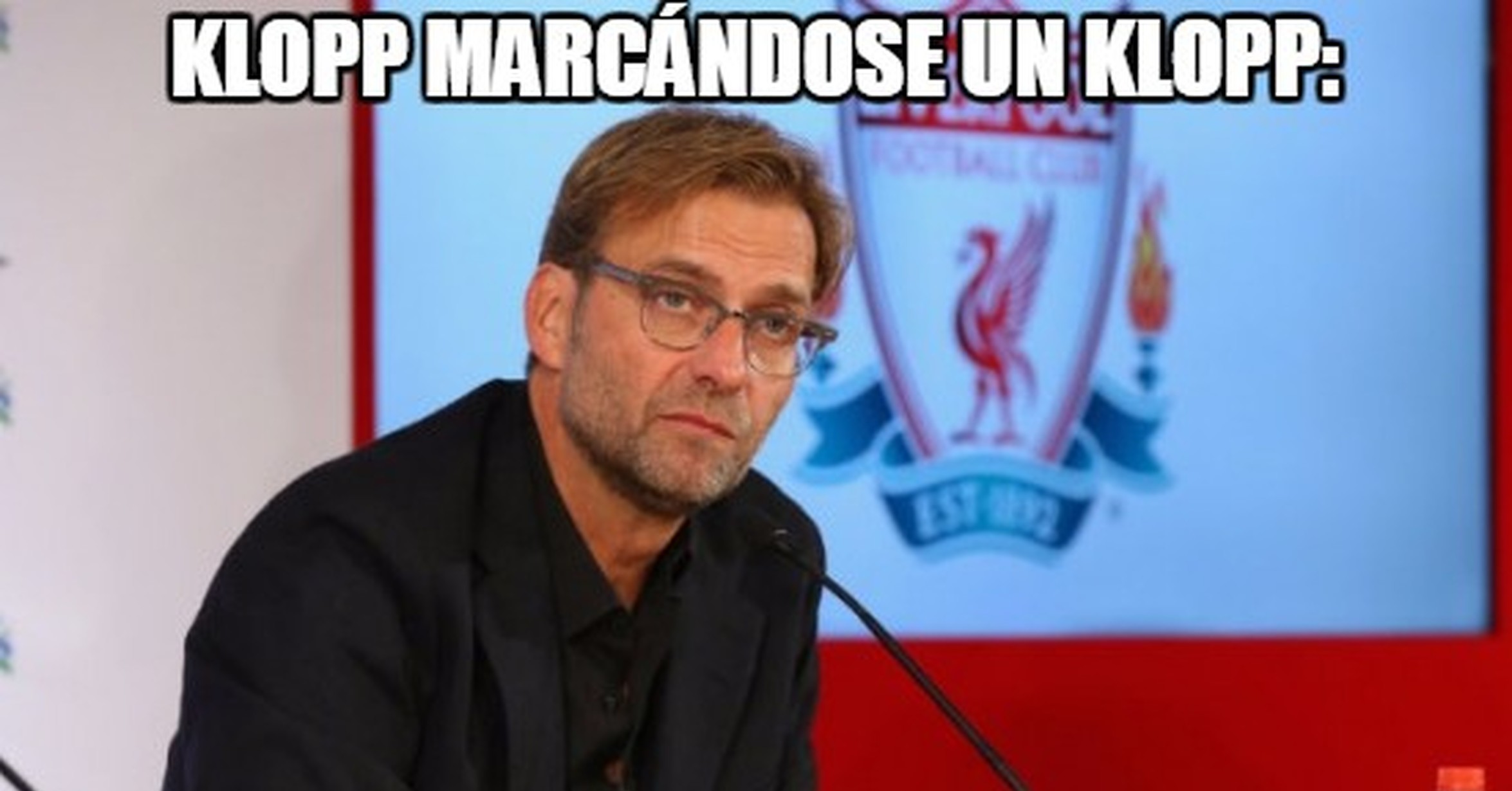 [ MEMEDEPORTES ] Klopp marcándose un Klopp