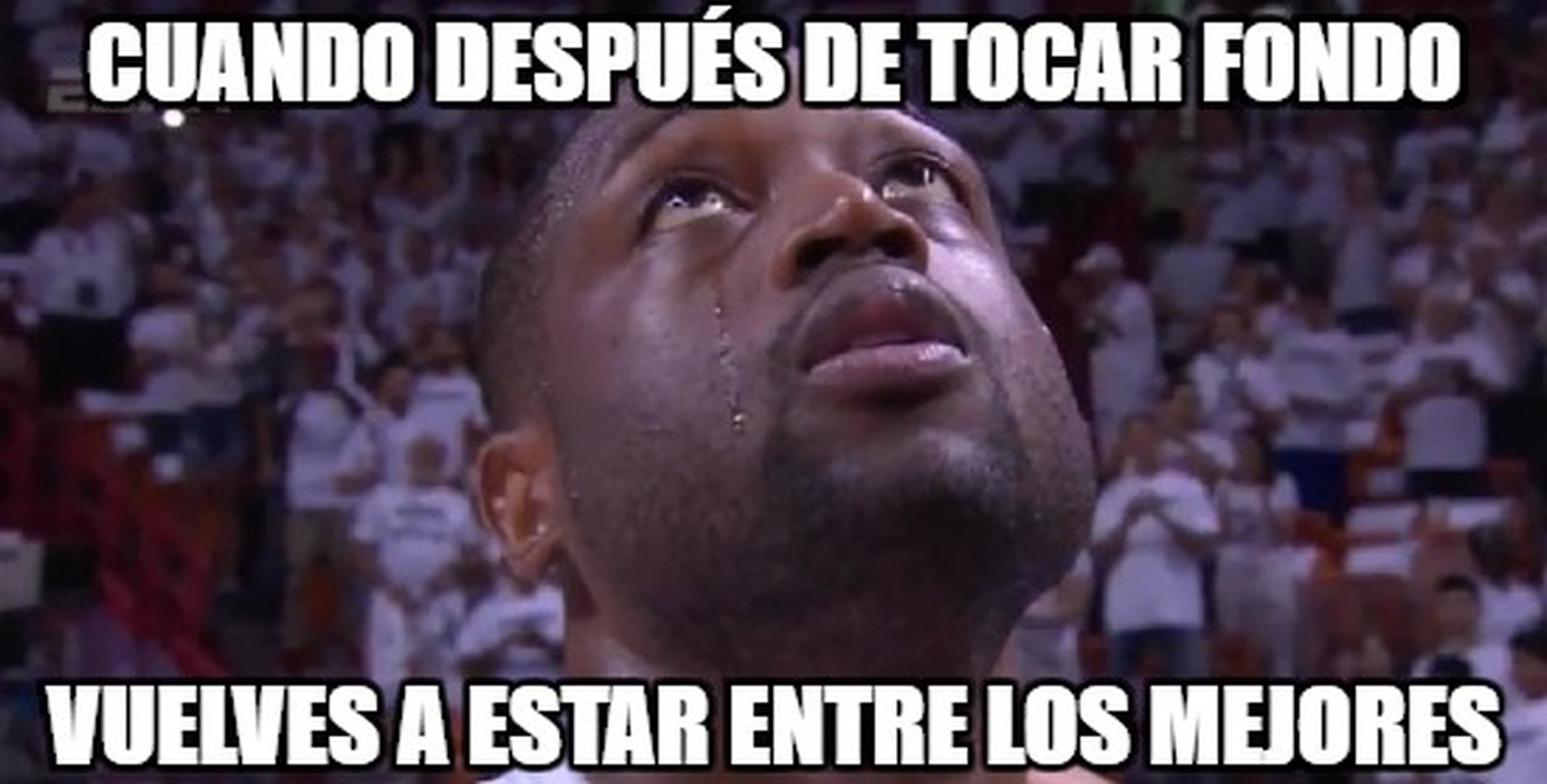 [ MEMEDEPORTES ] Wade llorando con el himno