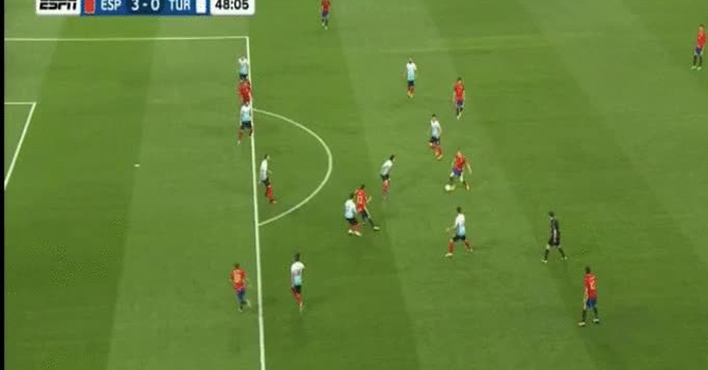 [ MEMEDEPORTES ] GIF: GOOOOOL de Morata. ¡Vaya jugadón de España!
