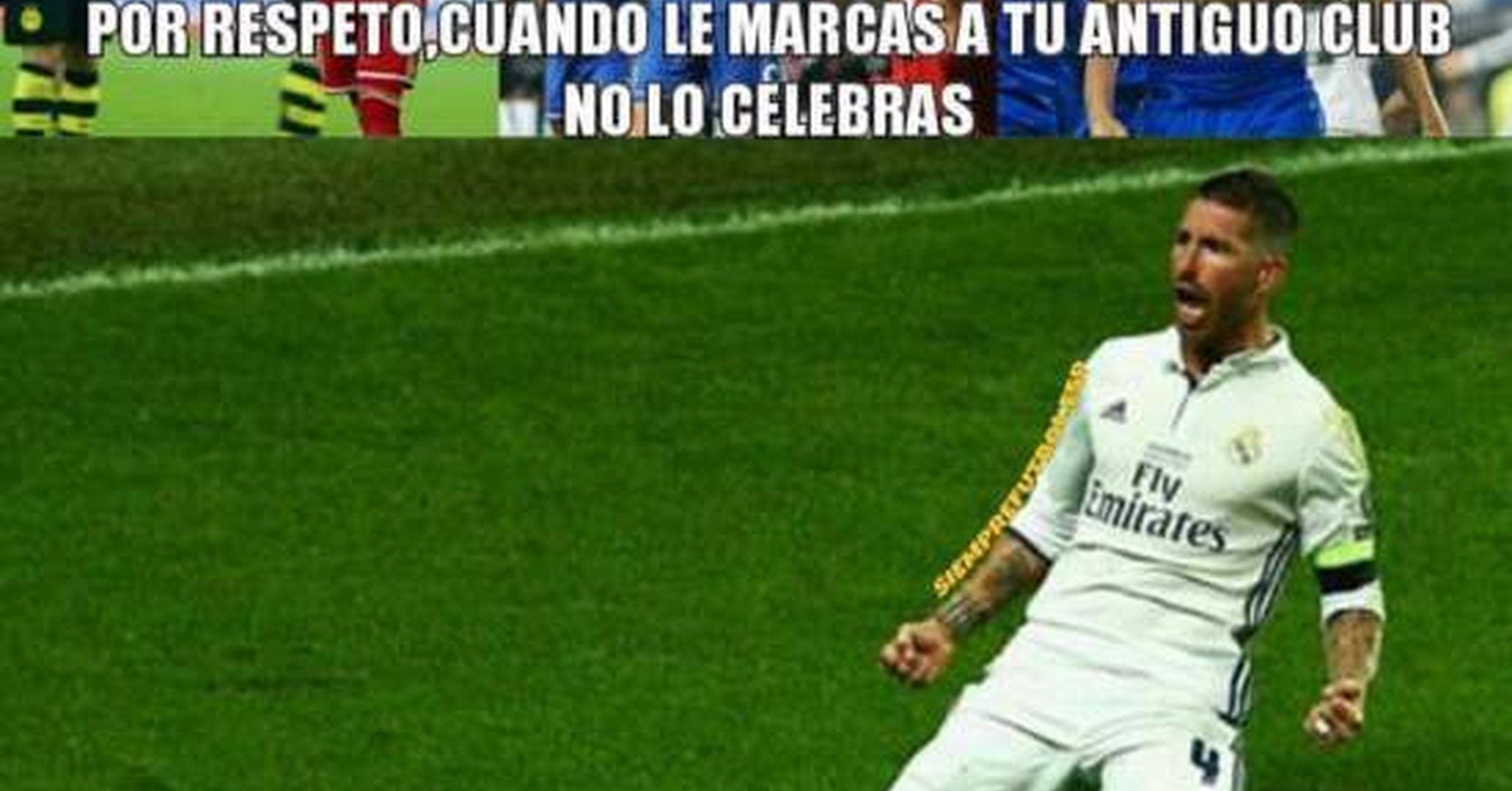 [ MEMEDEPORTES ] Sergio Ramos va a lo suyo