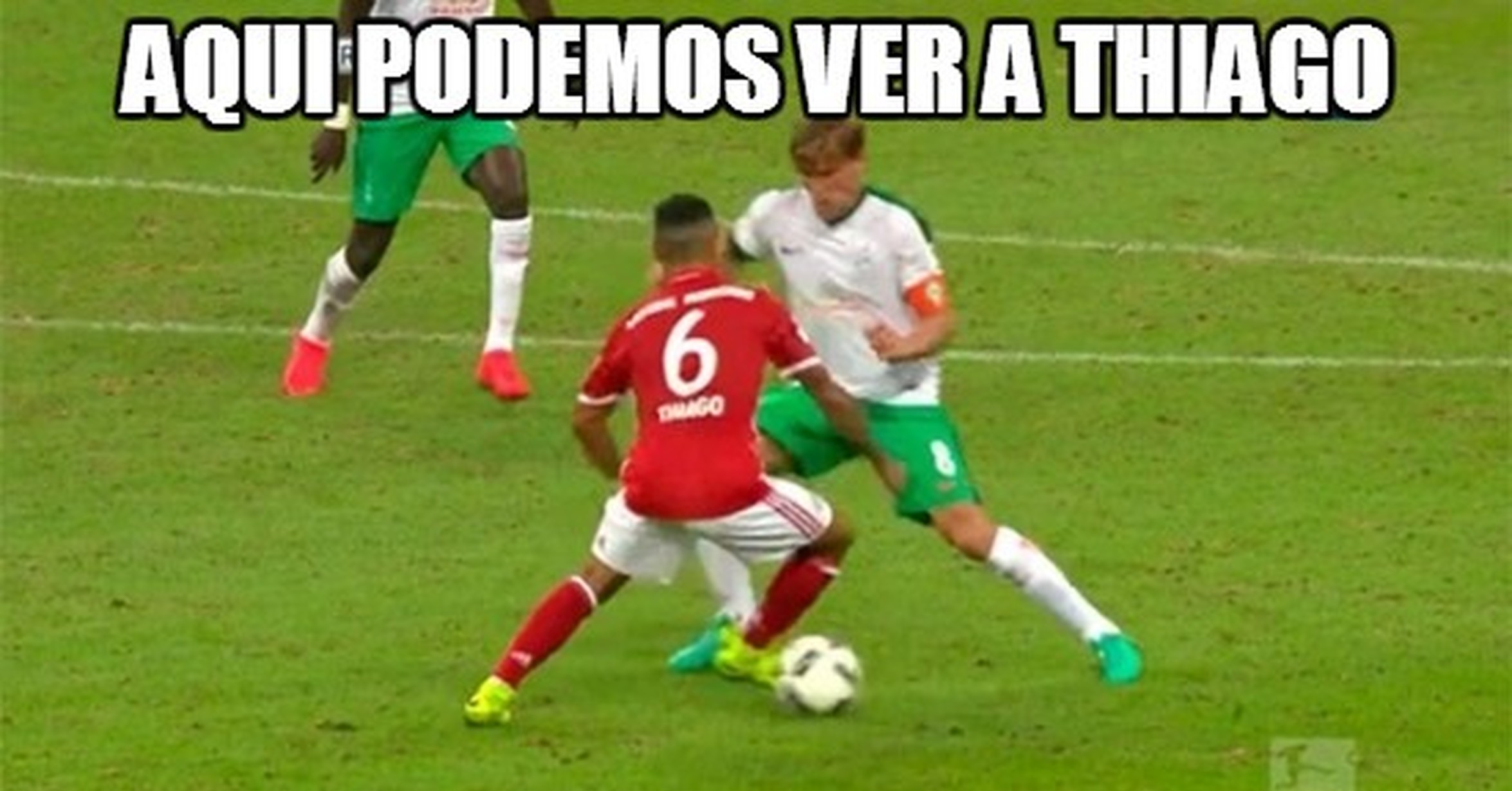 [ MEMEDEPORTES ] Thiago en estado puro
