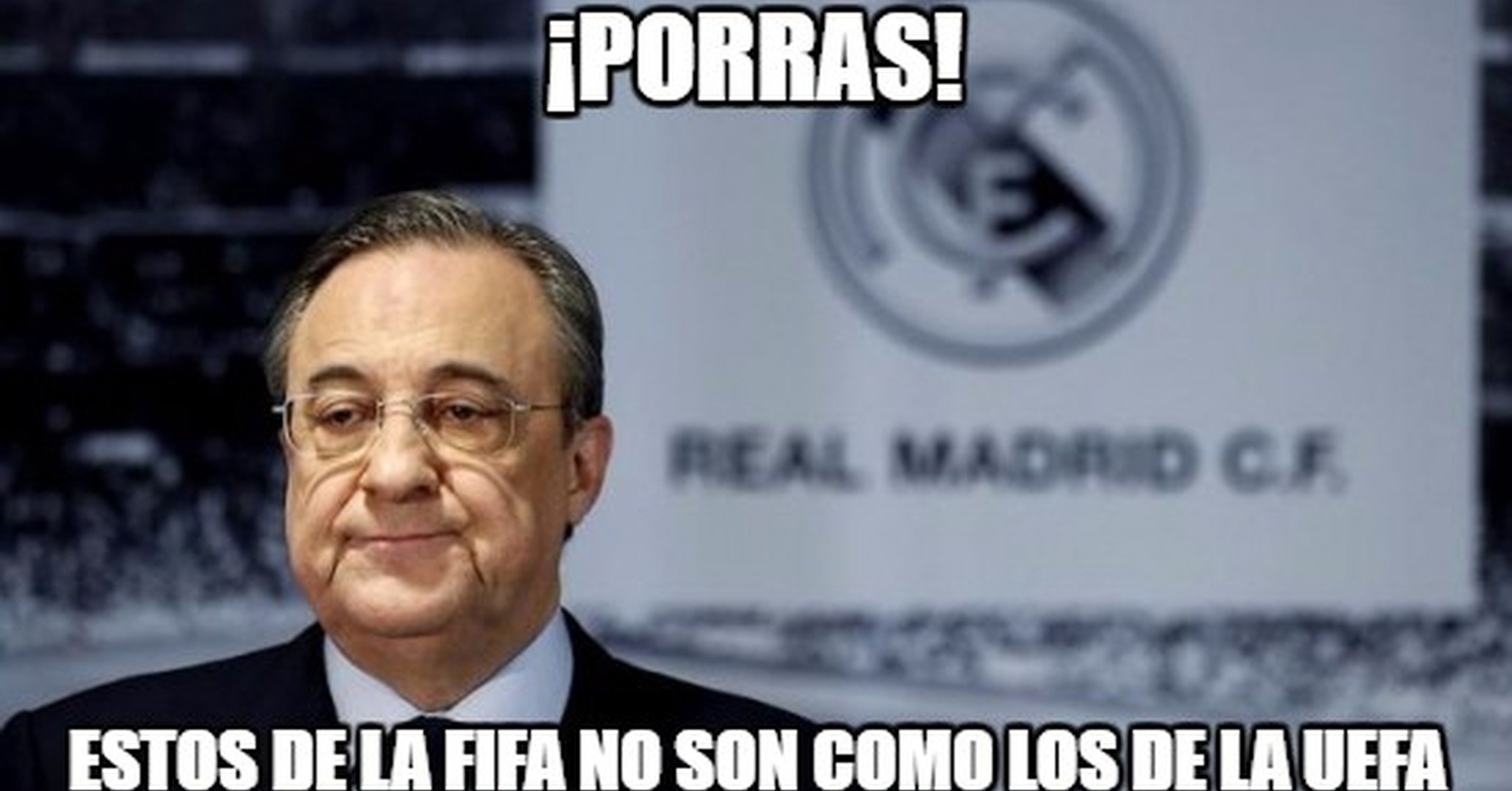[ MEMEDEPORTES ] Florentino está muy sorprendido tras la sanción de la FIFA