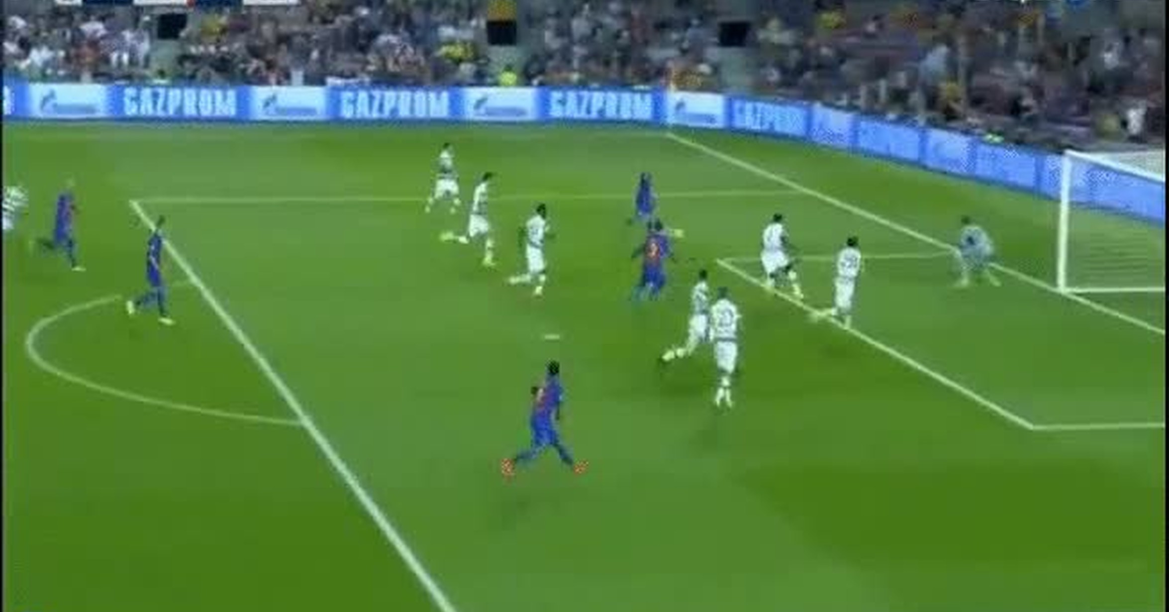 [ MEMEDEPORTES ] GIF: Goooooool de Messi que adelanta al Barça nada más ...