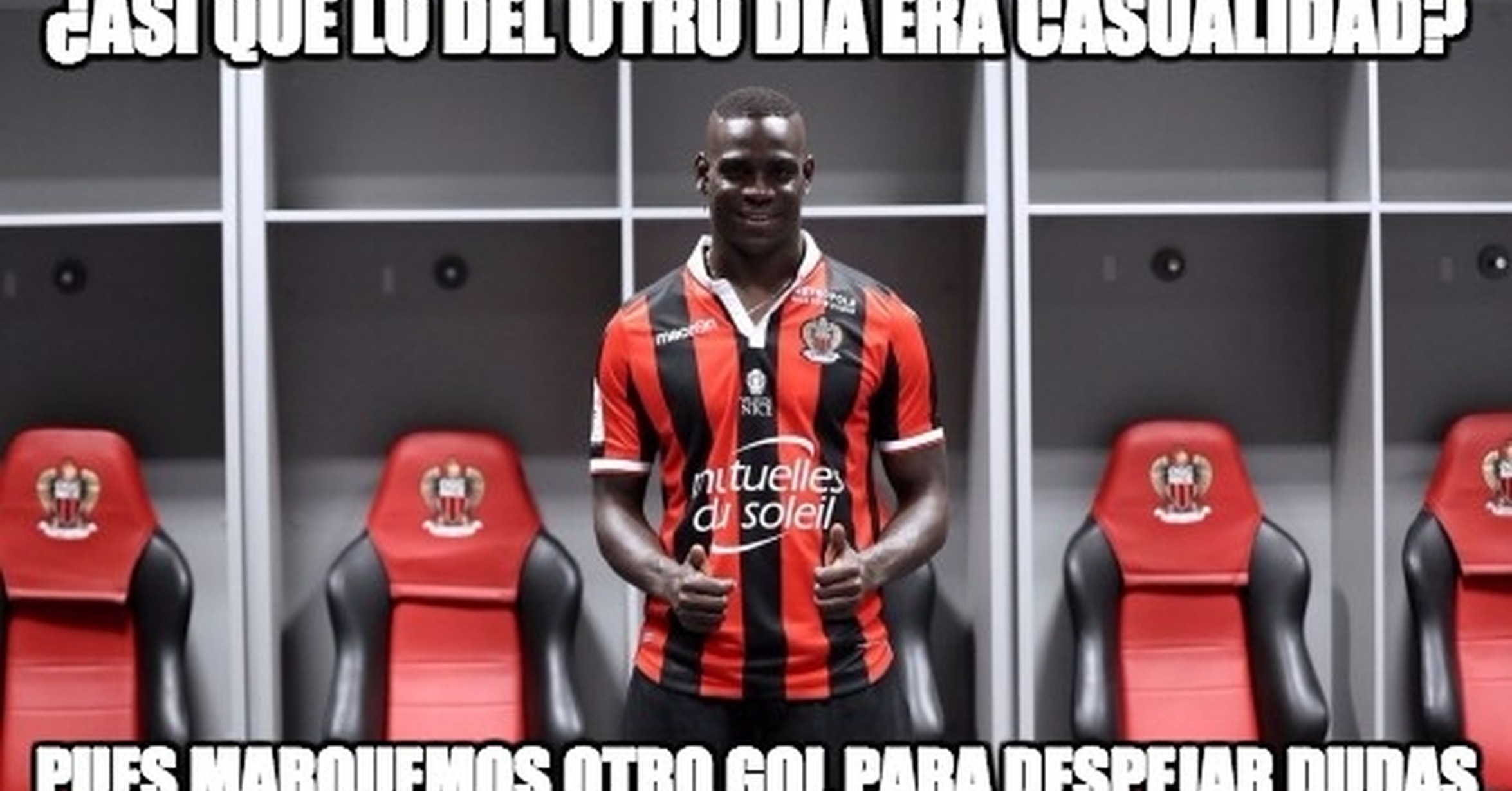 [ MEMEDEPORTES ] Balotelli callando bocas