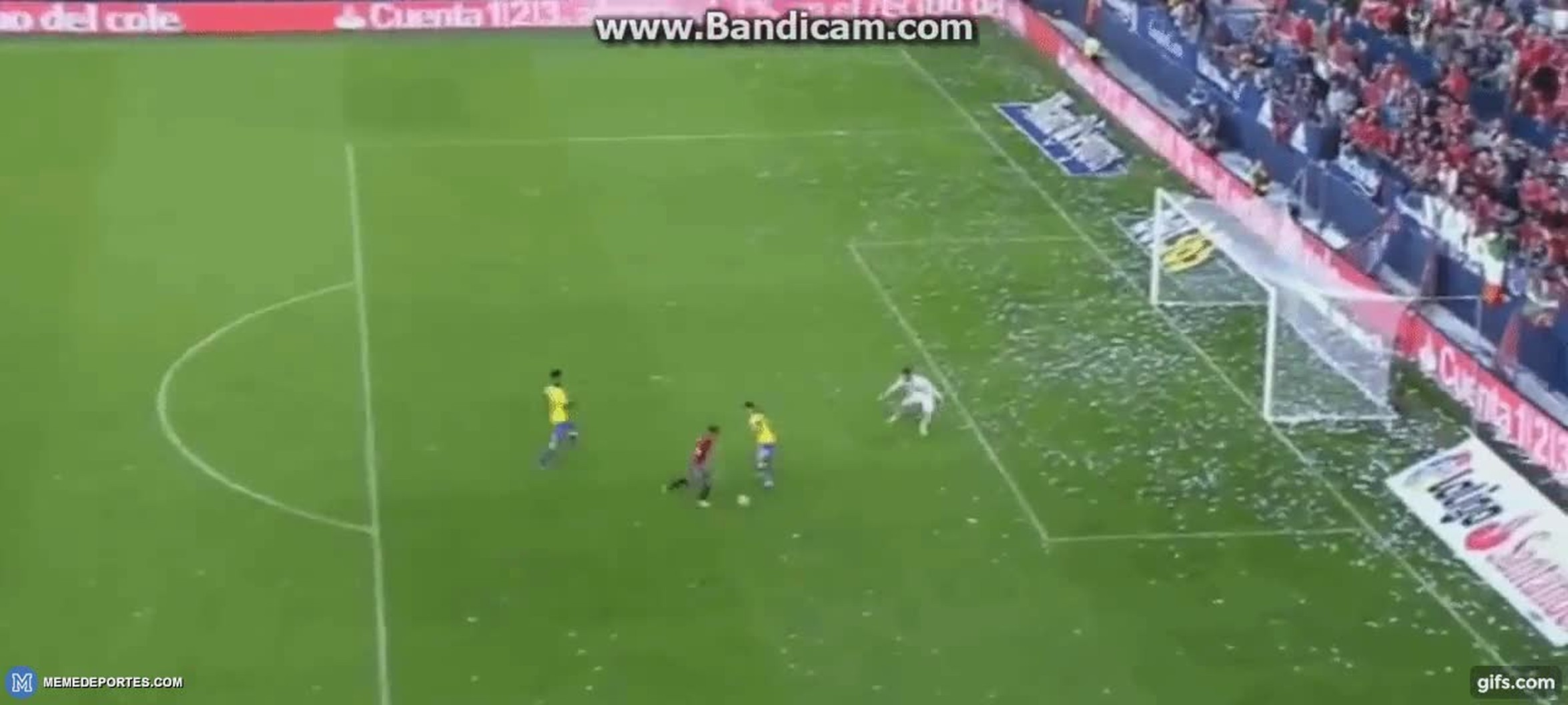 [ MEMEDEPORTES ] GIF: Golazo de Sergio León para el segundo del Osasuna