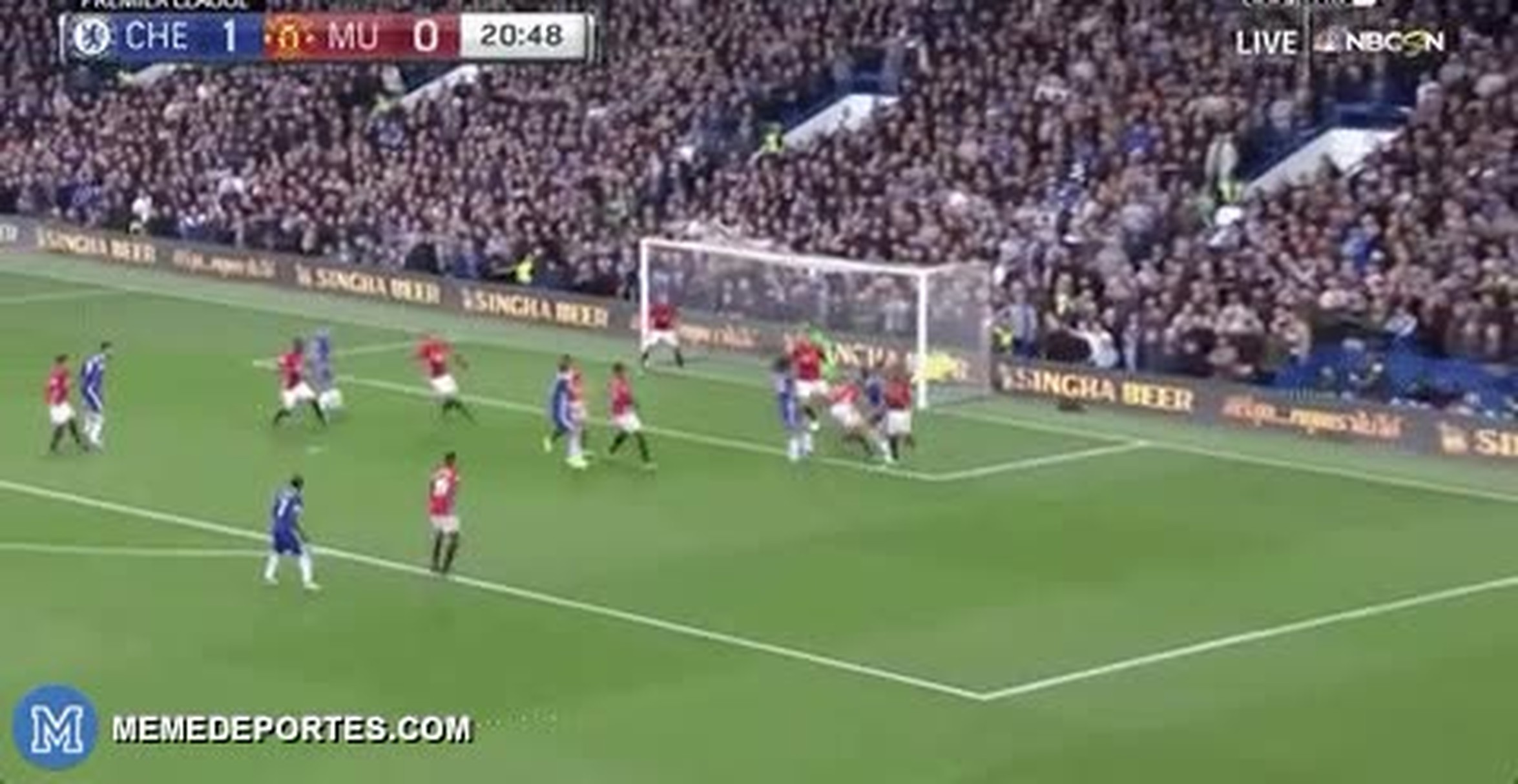 [ MEMEDEPORTES ] GIF: Goooool de Cahill que pone el 2-0 en el marcador