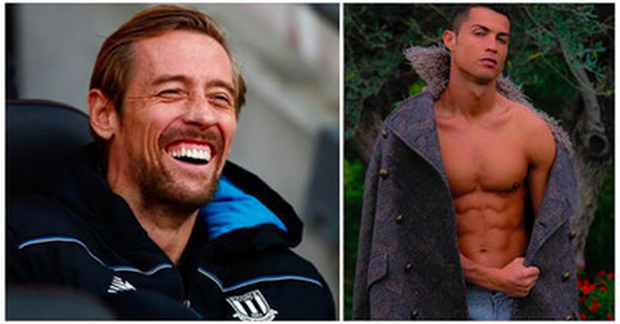 [ MEMEDEPORTES ] Peter Crouch trollea la foto de Cristiano Ronaldo con ...