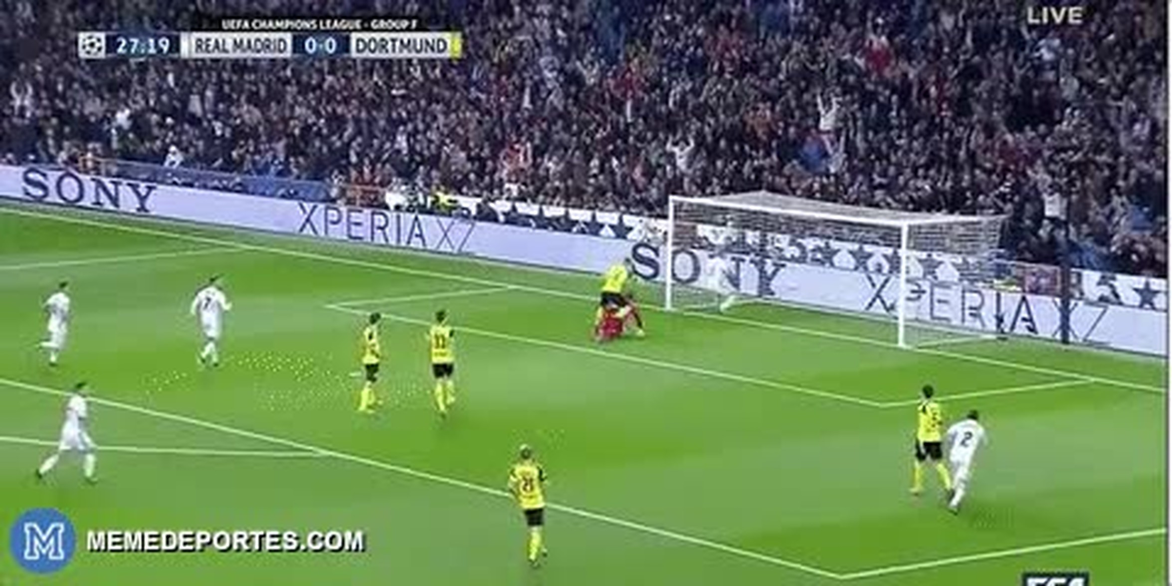 [ MEMEDEPORTES ] GIF: Gooooool de Karim Benzema que reaparece en ...