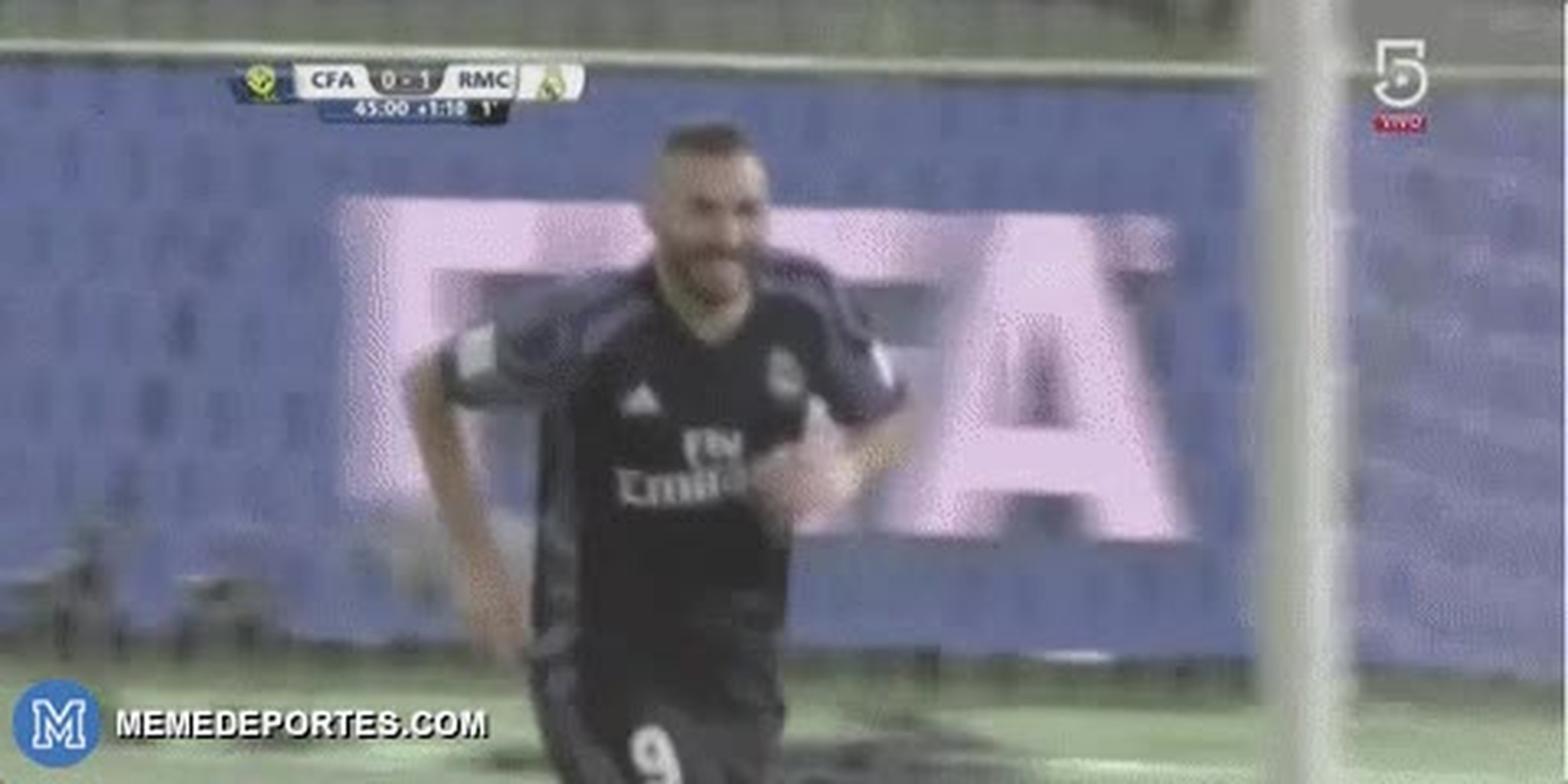 [ MEMEDEPORTES ] GIF: ¡Goooool de Benzema que adelanta al Real Madrid ...