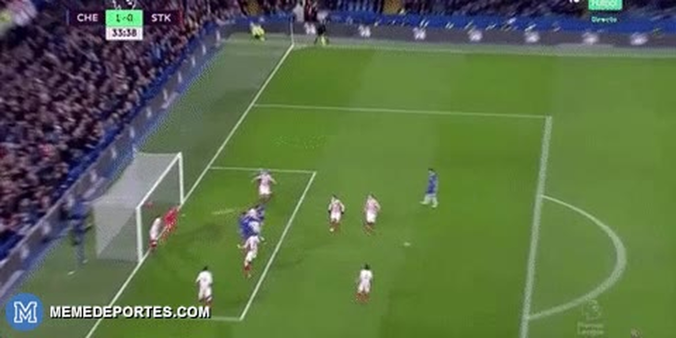 [ MEMEDEPORTES ] GIF: Goooool de Cahill que adelanta al Chelsea