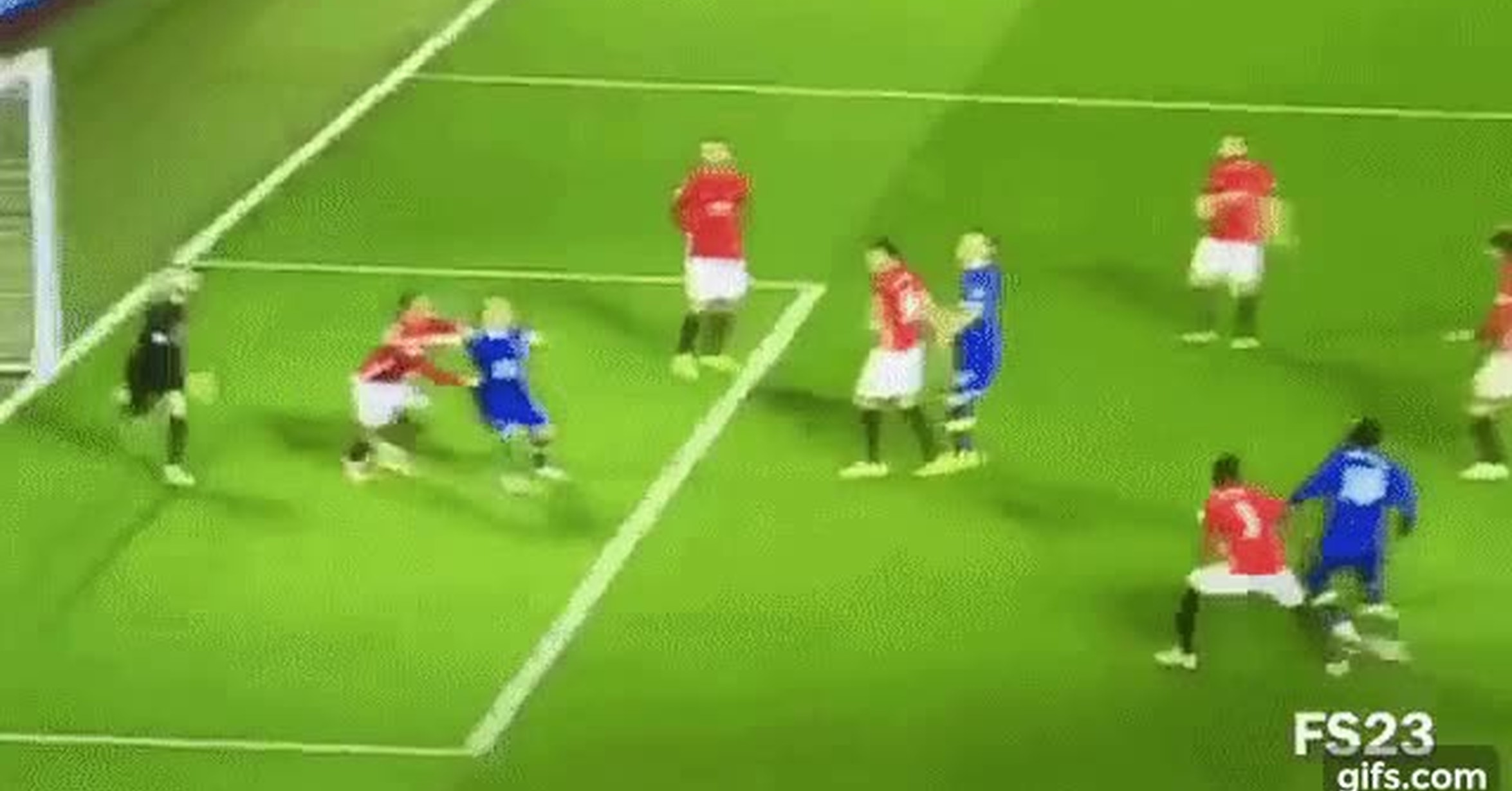 [ MEMEDEPORTES ] GIF: El gol con caño incluido a De Gea de Jagielka que ...