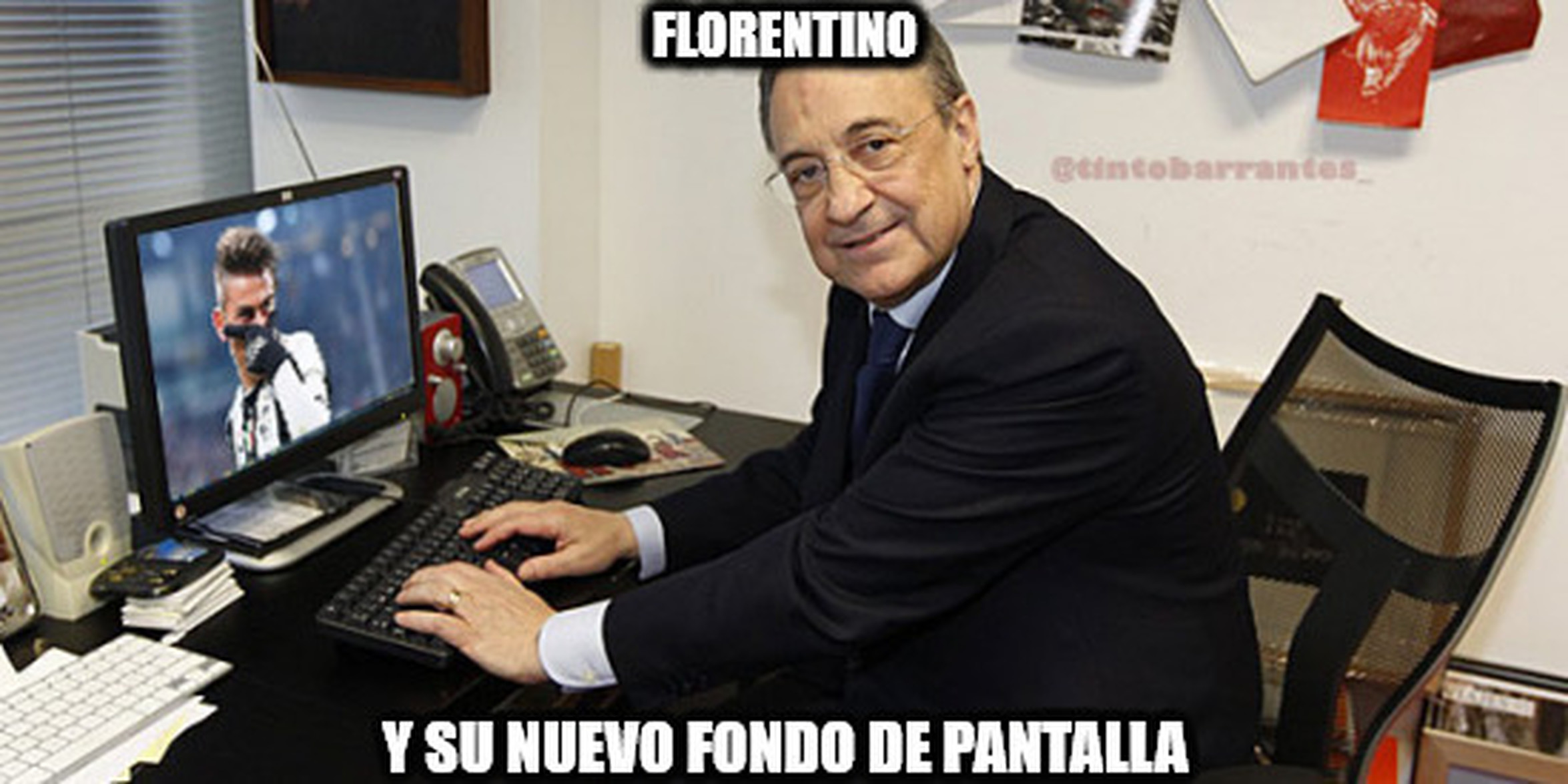 [ MEMEDEPORTES ] Florentino tiene nuevo ídolo