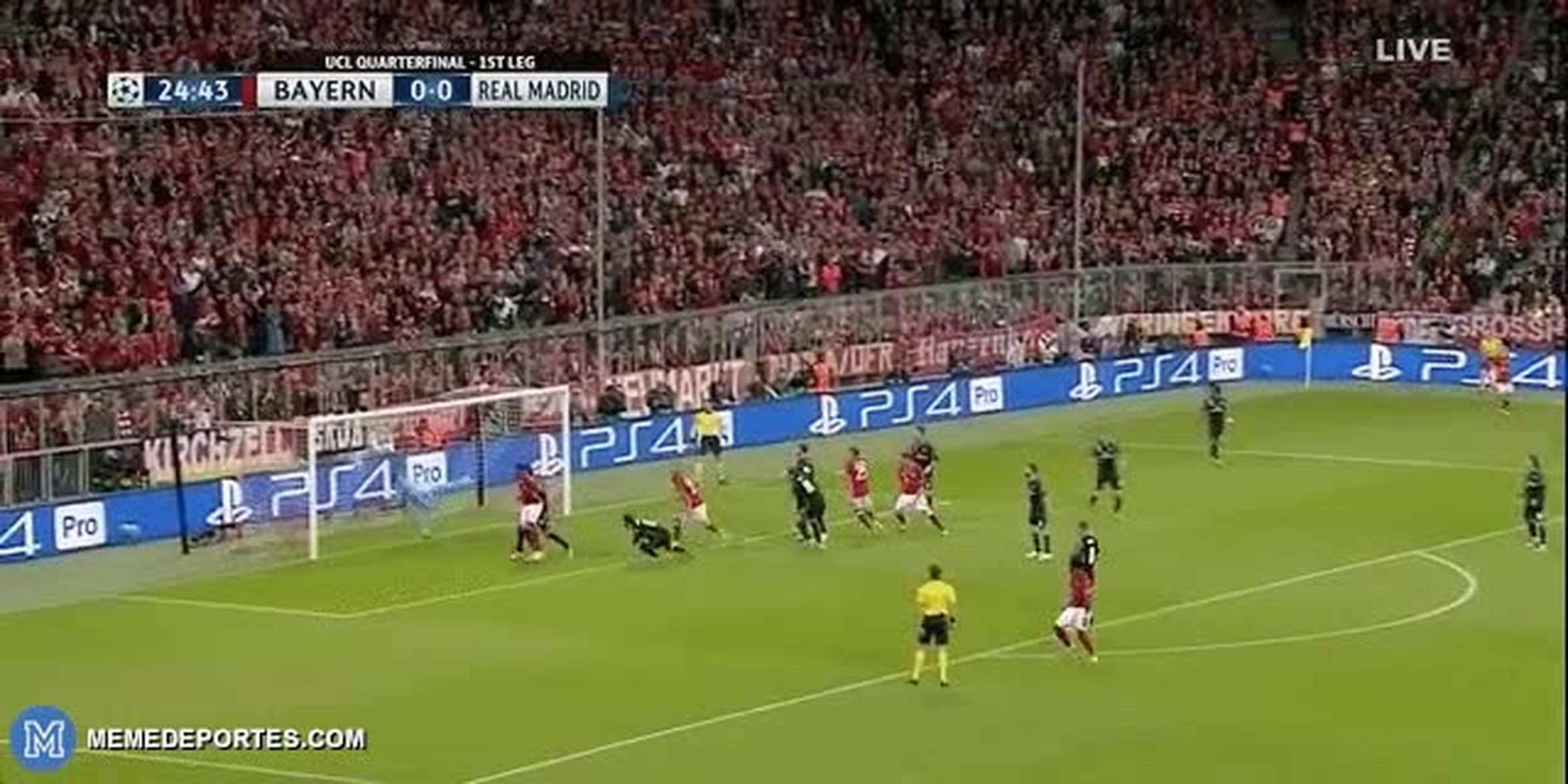 [ MEMEDEPORTES ] GIF: Goooool de Arturo Vidal que adelanta al Bayern en ...