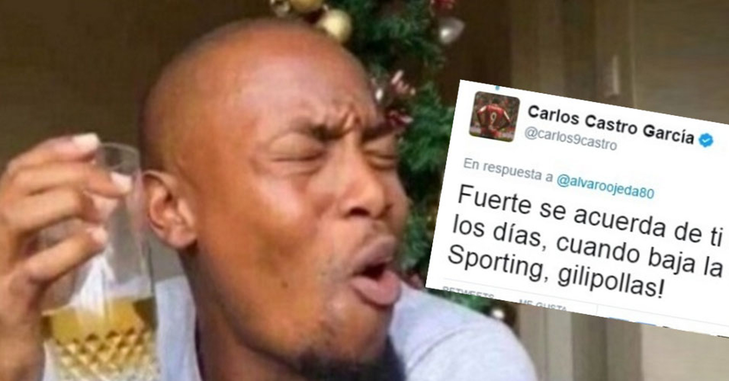 [ MEMEDEPORTES ] Carlos Castro del Sporting está on fire en Twitter ...