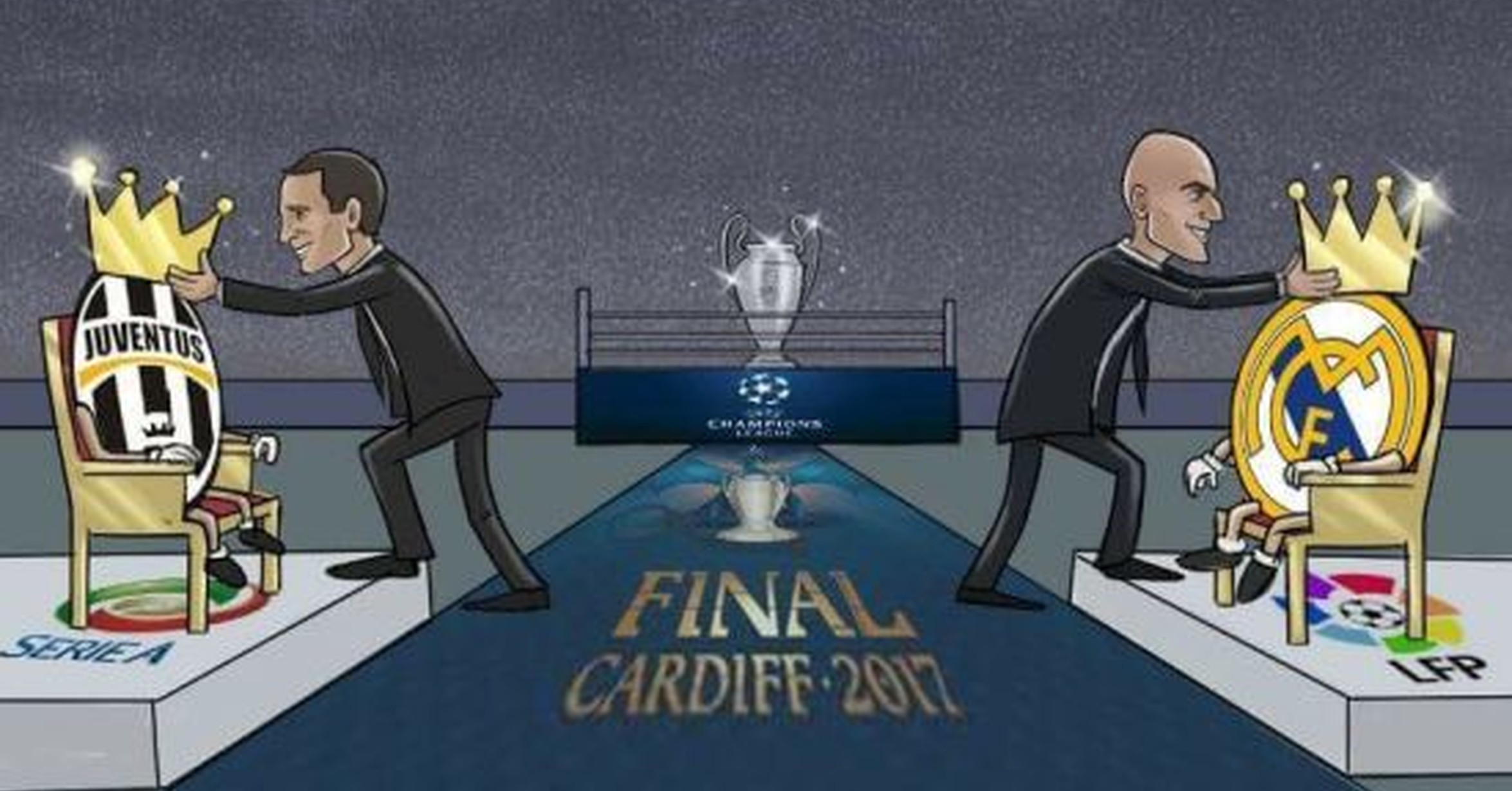 [ MEMEDEPORTES ] Allegri y Zidane se preparan para la Champions, por ...