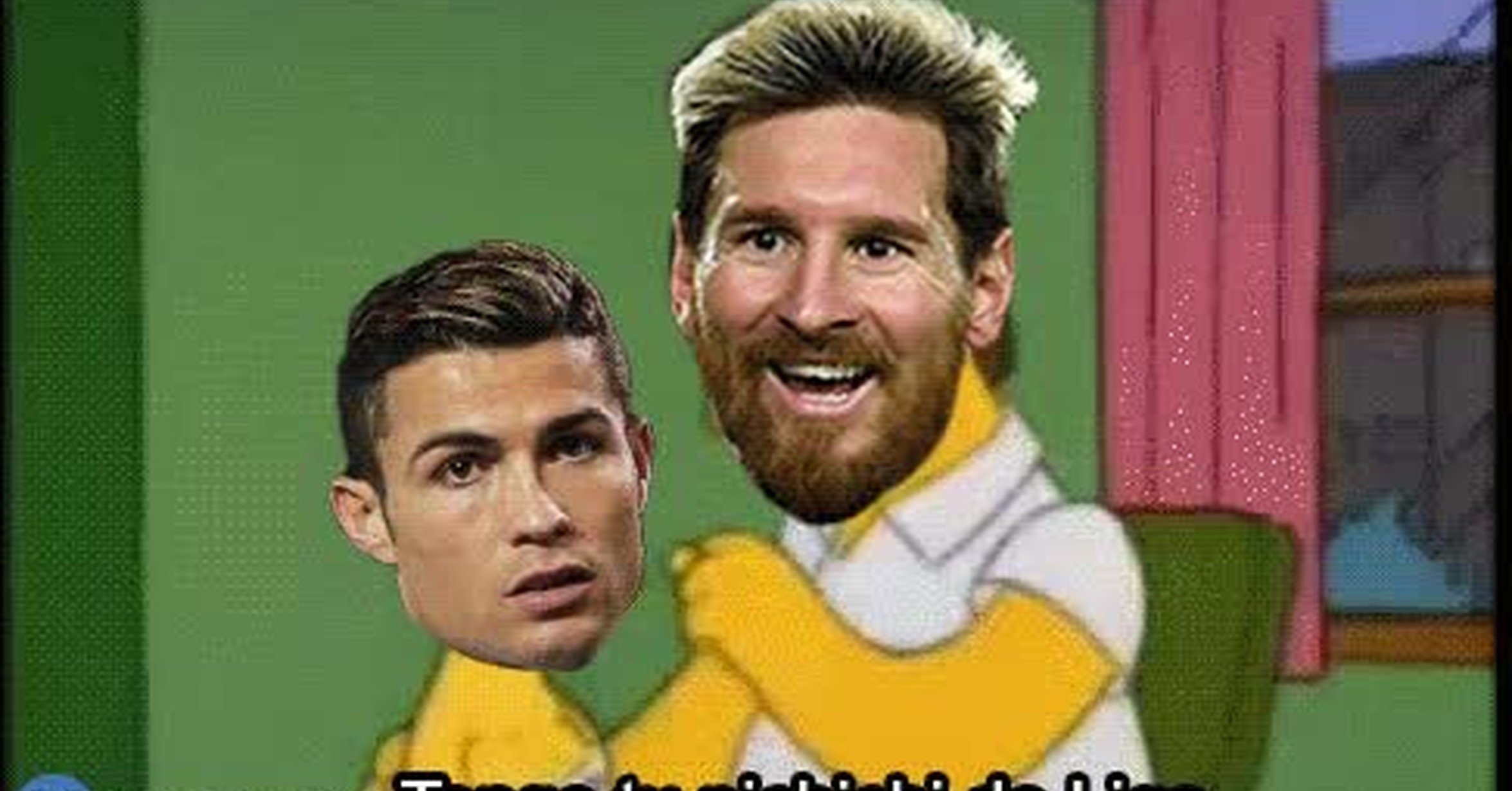 [ MEMEDEPORTES ] GIF: Y así terminó la temporada de Messi y Cristiano