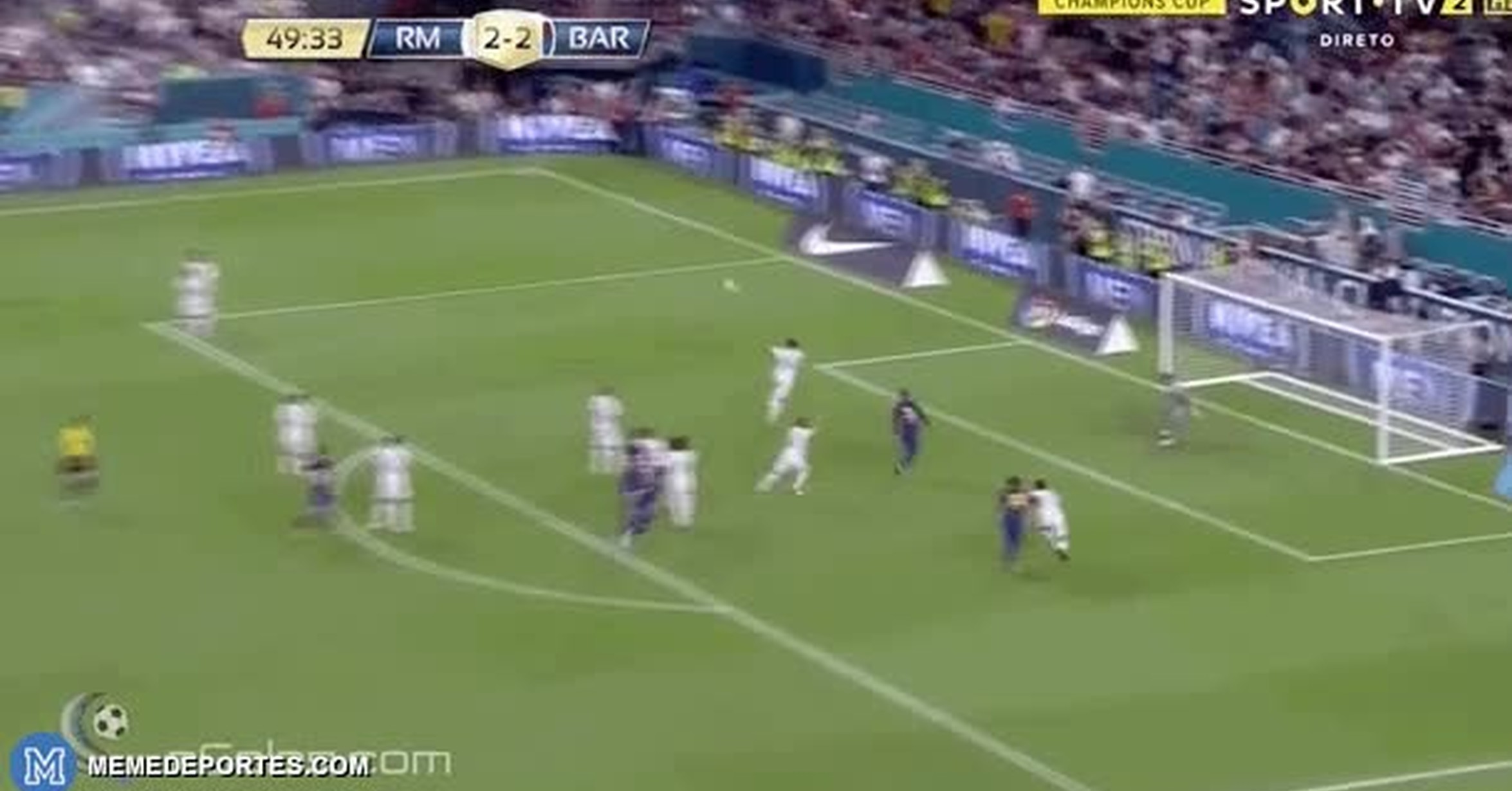 [ MEMEDEPORTES ] GIF: Goooool de Piqué tras una nefasta defensa del ...