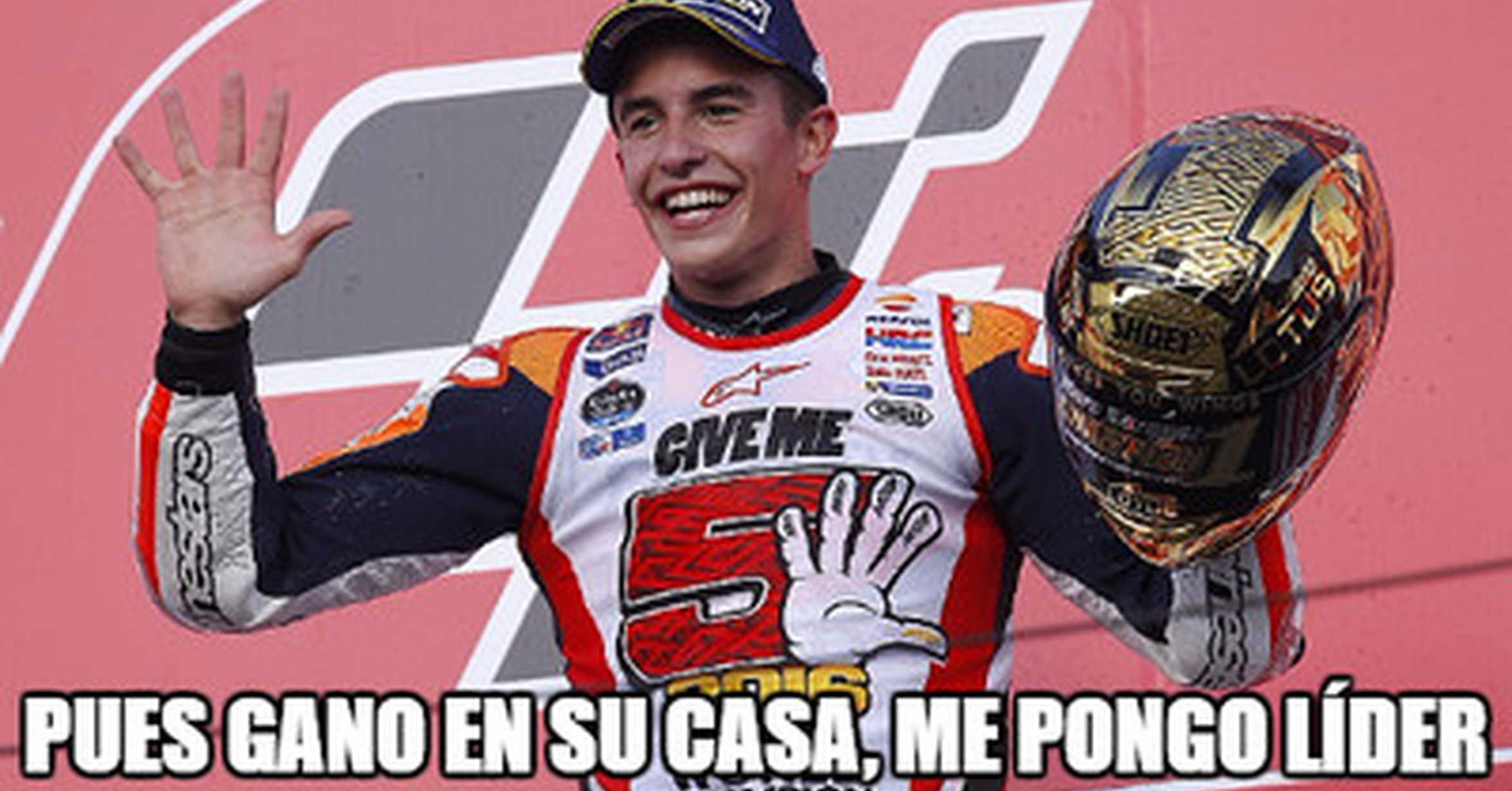 [ MEMEDEPORTES ] Marc Márquez respondió en la pista