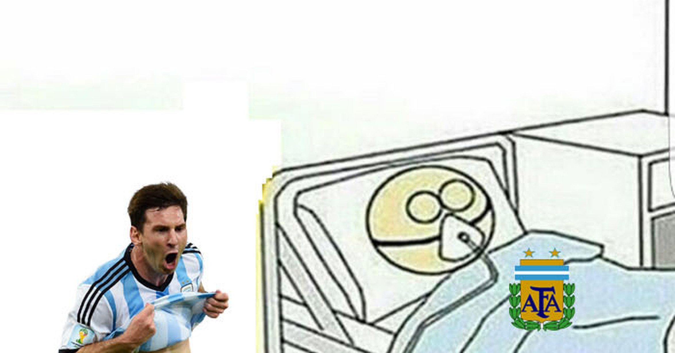 [ MEMEDEPORTES ] Cómo vemos a Messi y cómo lo ven