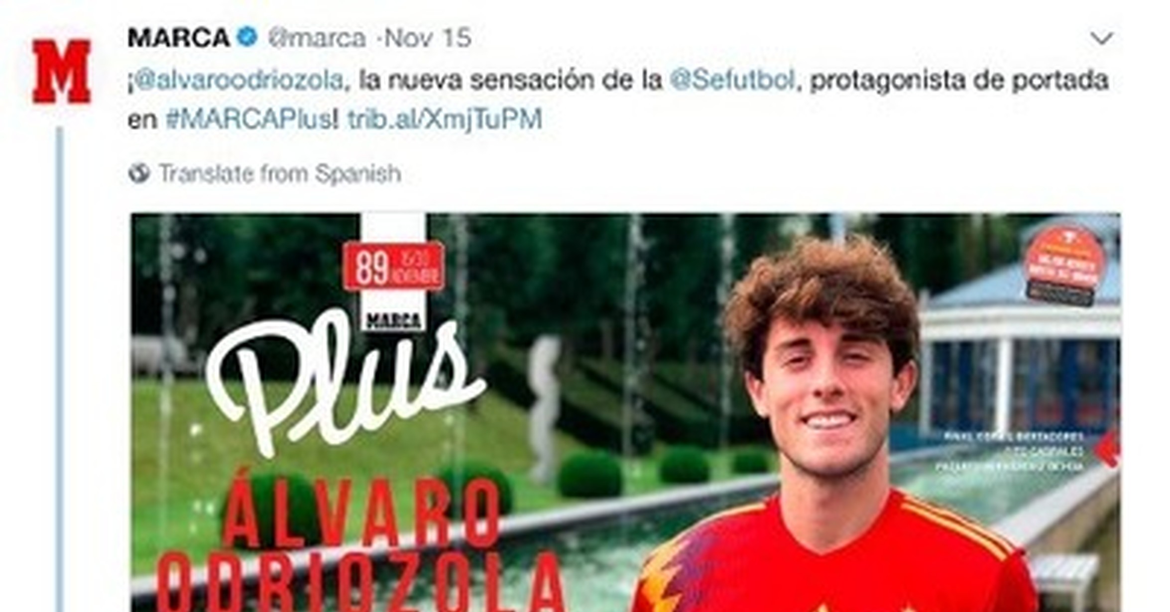[ MEMEDEPORTES ] Marca hace un chopeo cutre de Odriozola de la Real, y ...