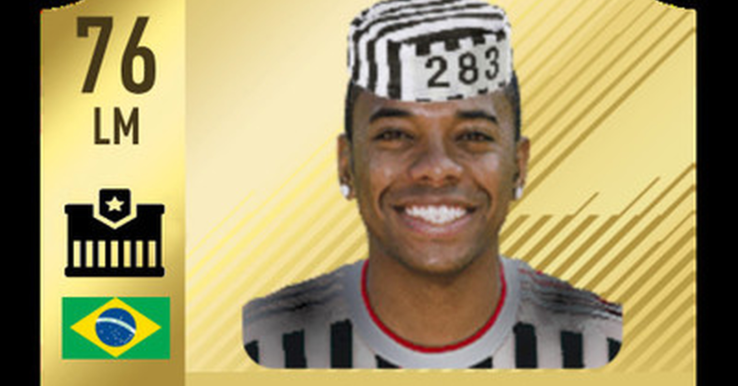 [ MEMEDEPORTES ] Qué chula la carta de Robinho en FIFA 19
