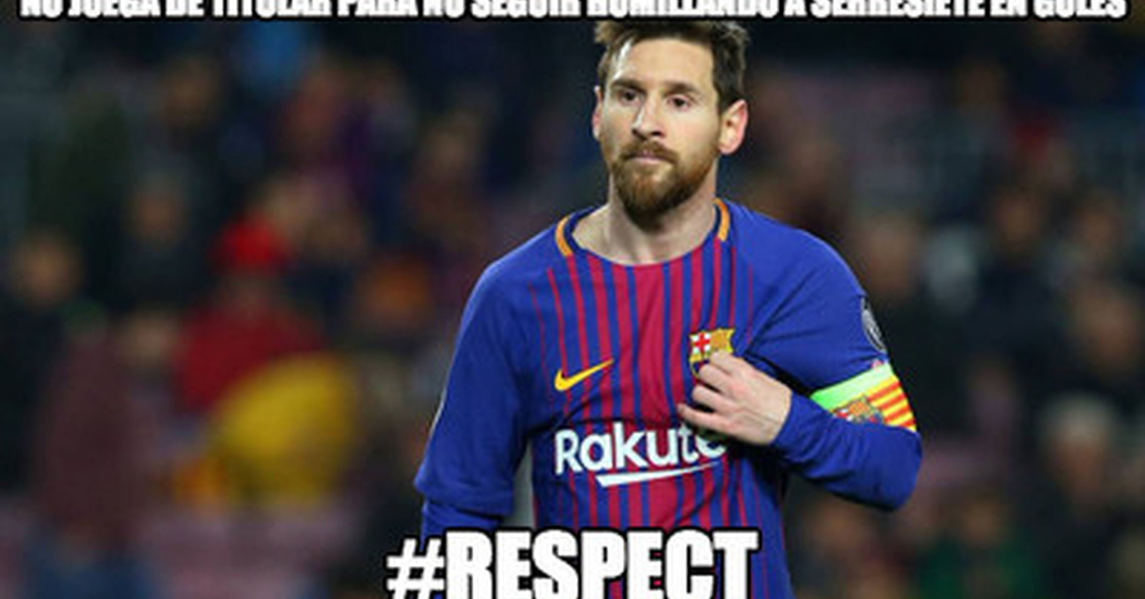 [ MEMEDEPORTES ] El Messi más humilde