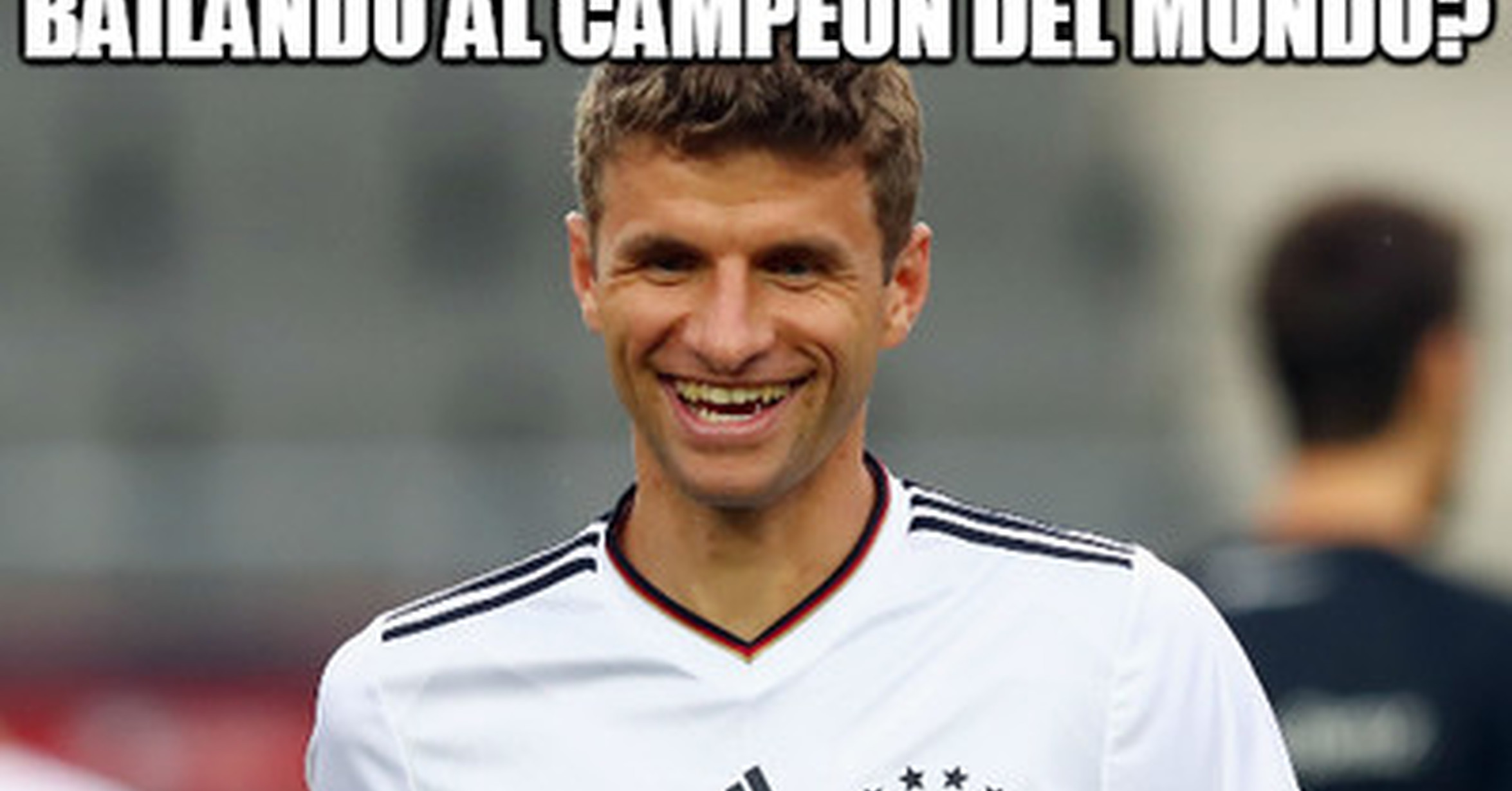 [ MEMEDEPORTES ] Thomas Müller recuerda que Alemania es el campeón del ...