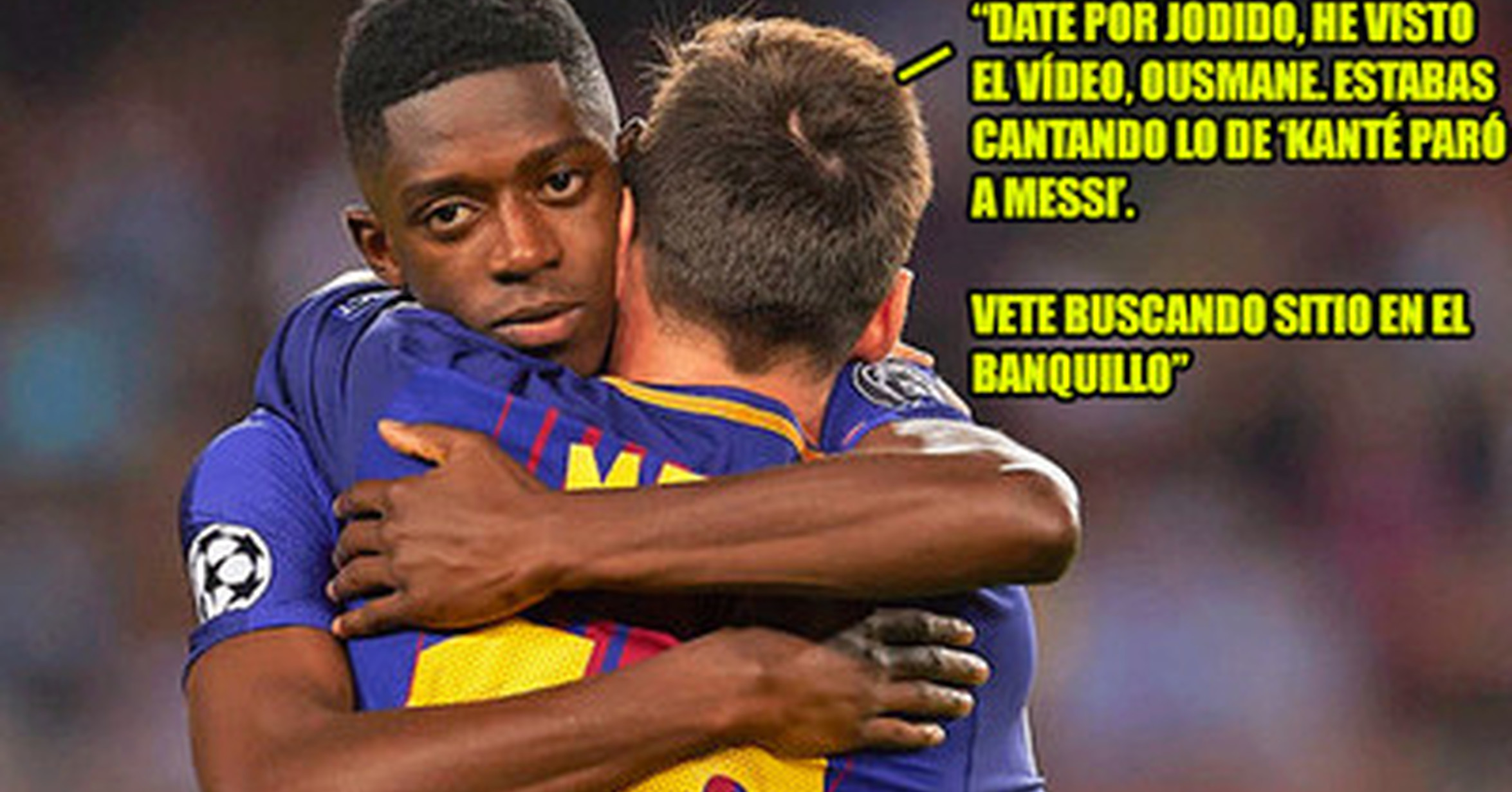 [ MEMEDEPORTES ] La cara de Dembélé lo dice todo