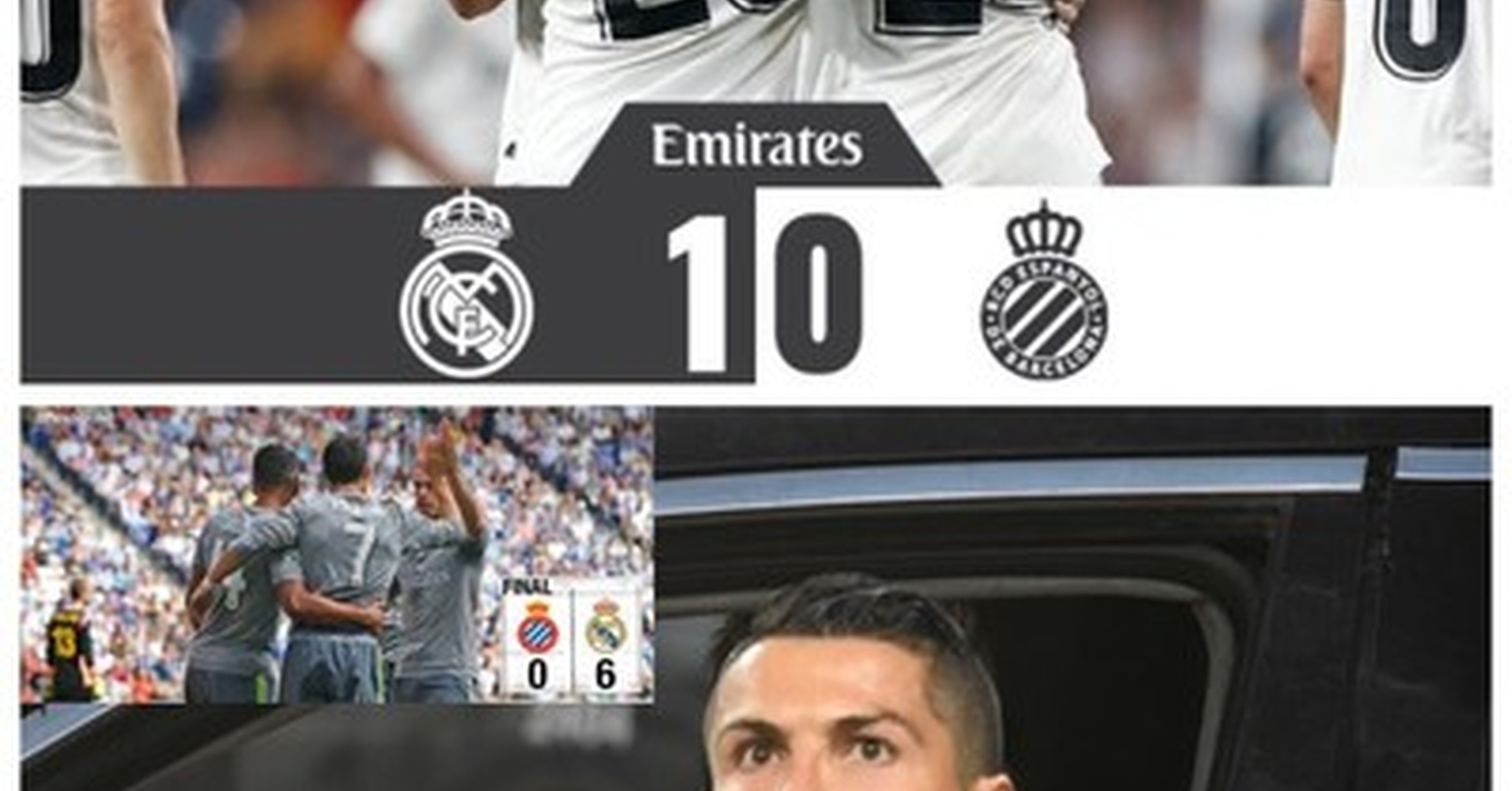 [ MEMEDEPORTES ] Cristiano extraña hincharse a goles contra el Espanyol