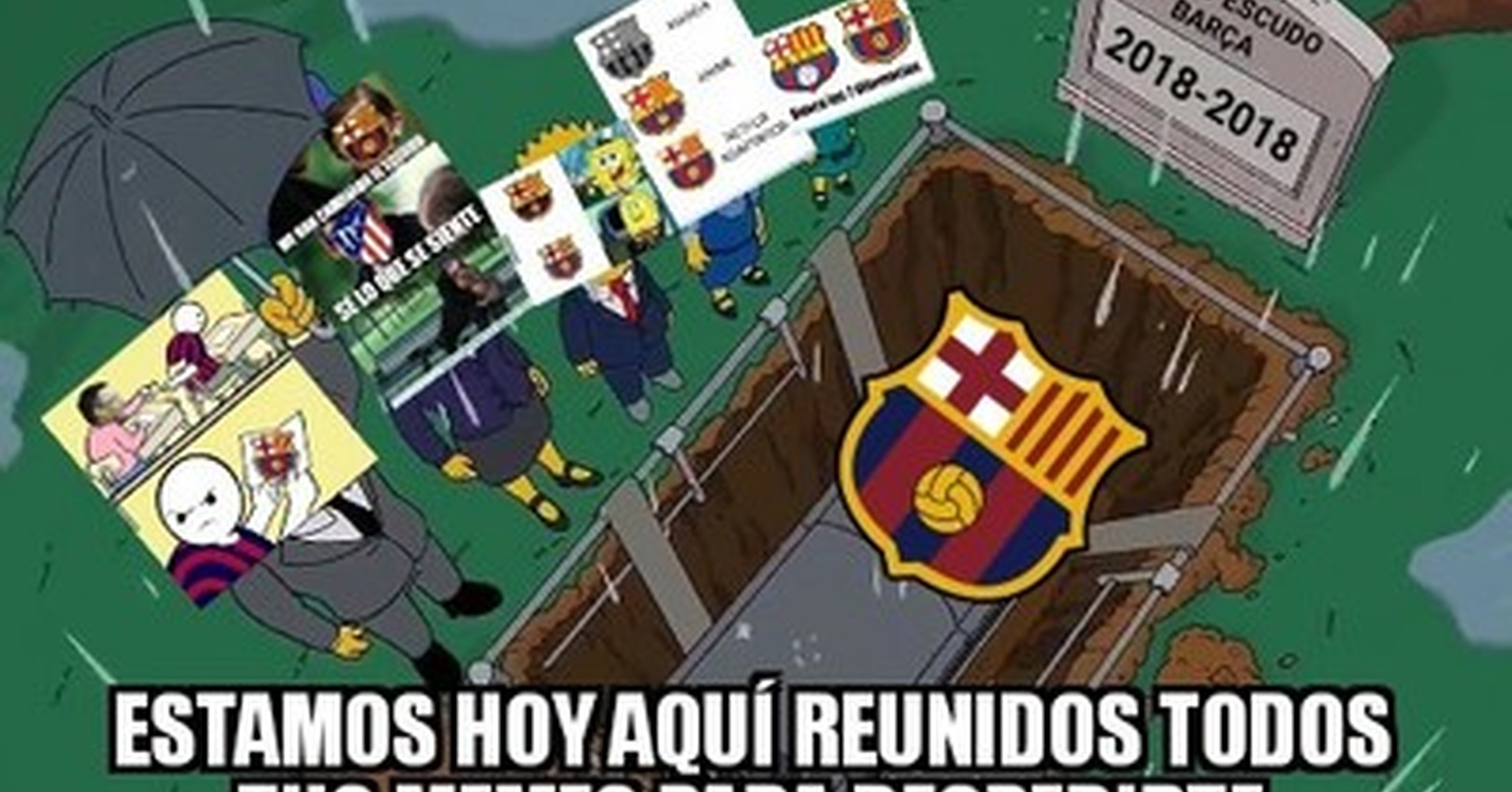[ MEMEDEPORTES ] El Barça finalmente no cambiará su escudo