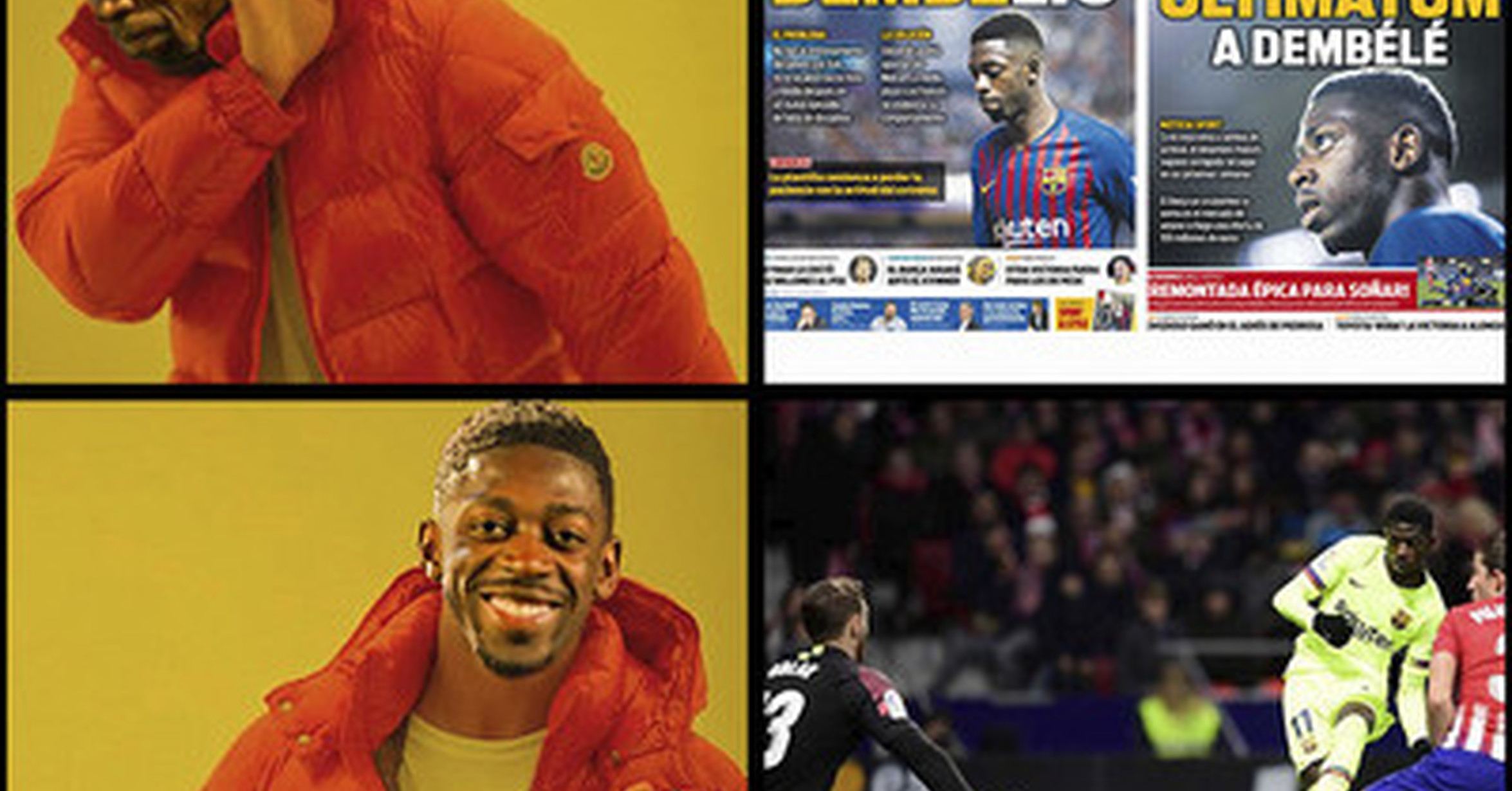 [ MEMEDEPORTES ] Dembélé facts