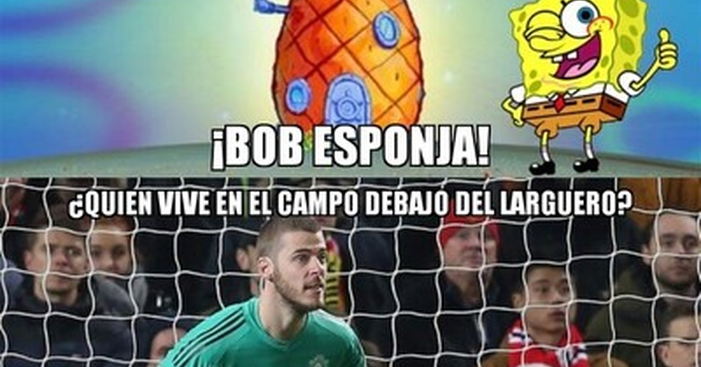 [ MEMEDEPORTES ] Cualquier día se le cae encima la portería