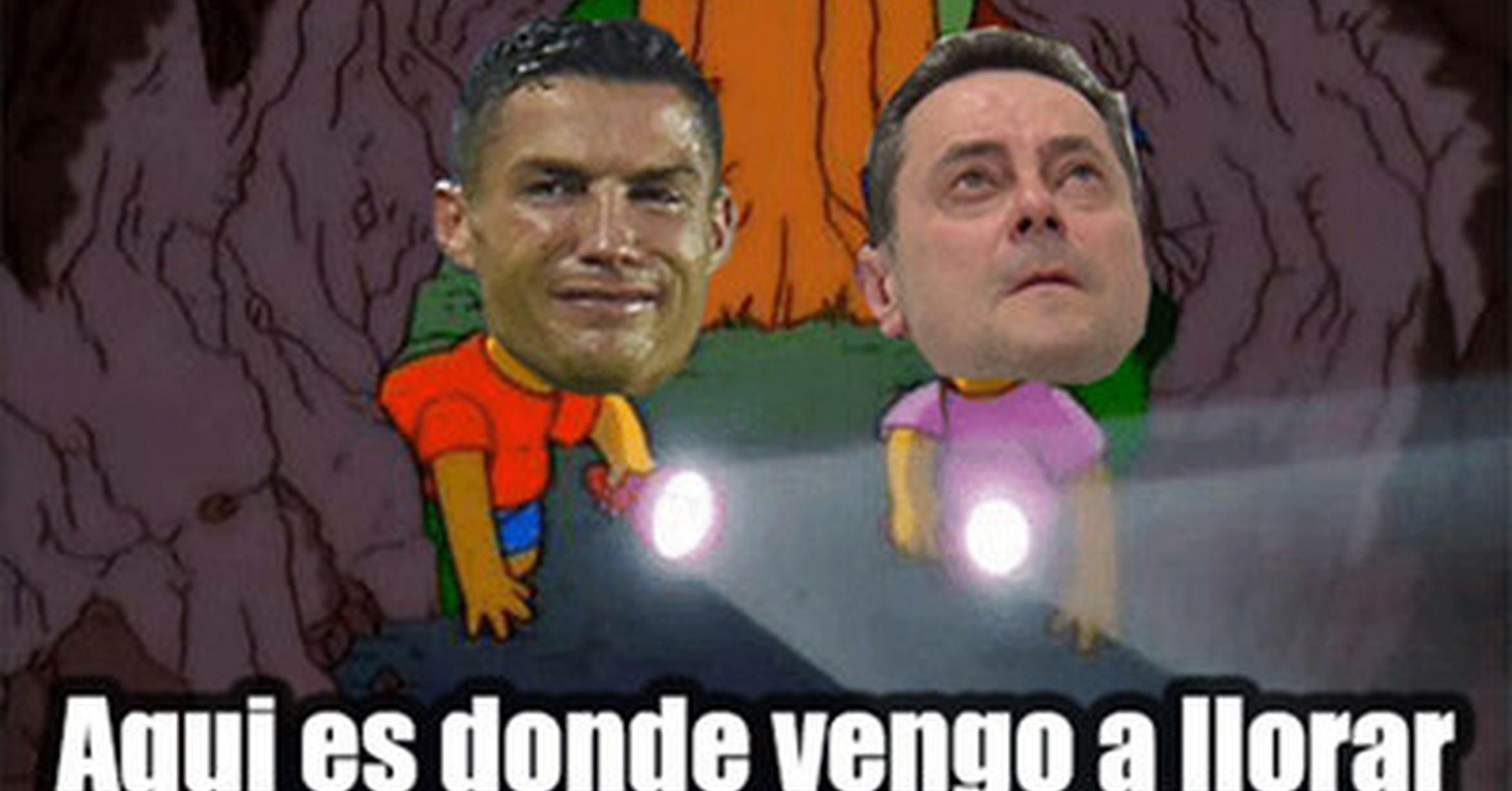[ MEMEDEPORTES ] Roncero le enseña a CR7 su escondite