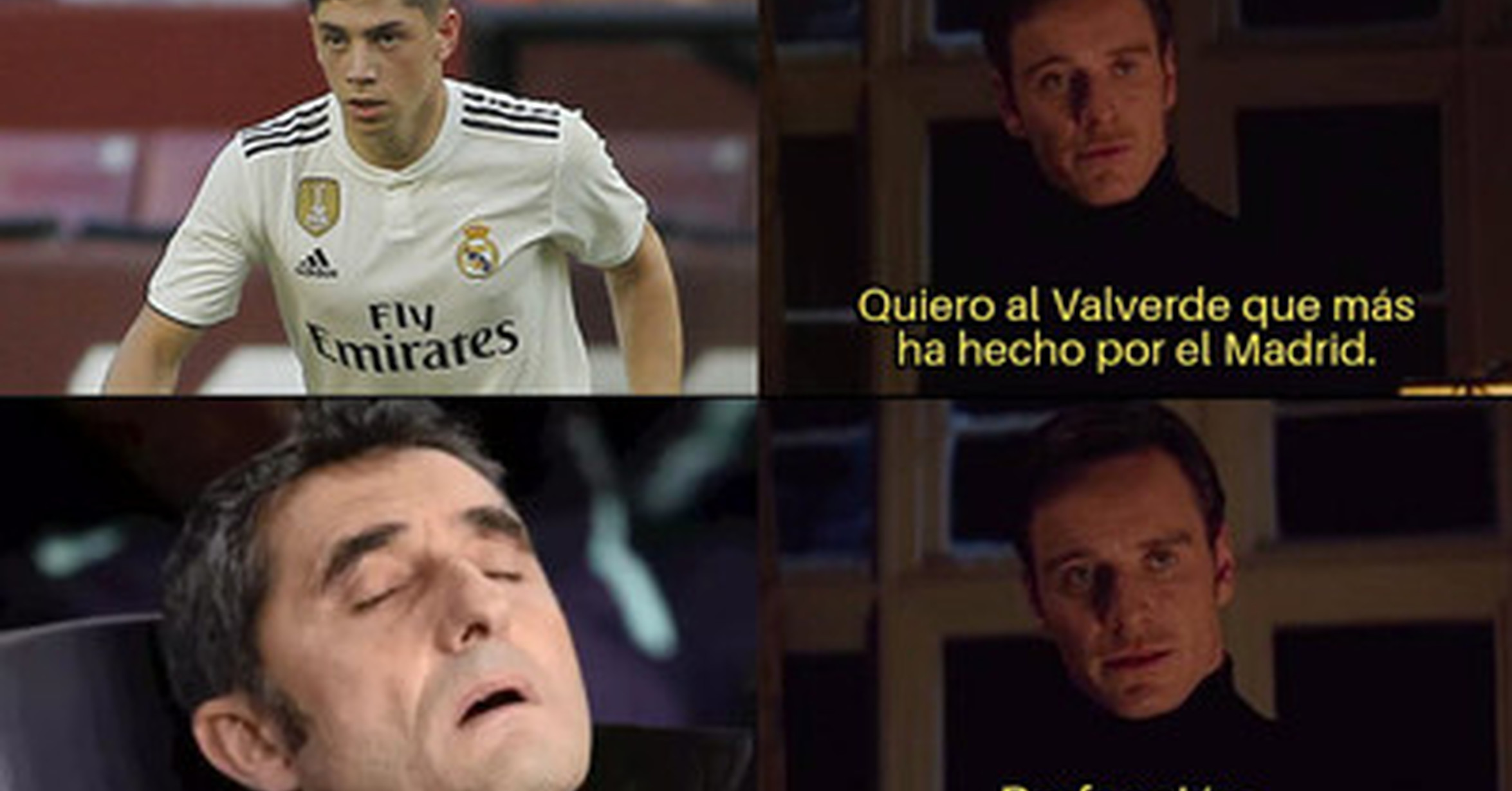 [ MEMEDEPORTES ] El verdadero Valverde madridista