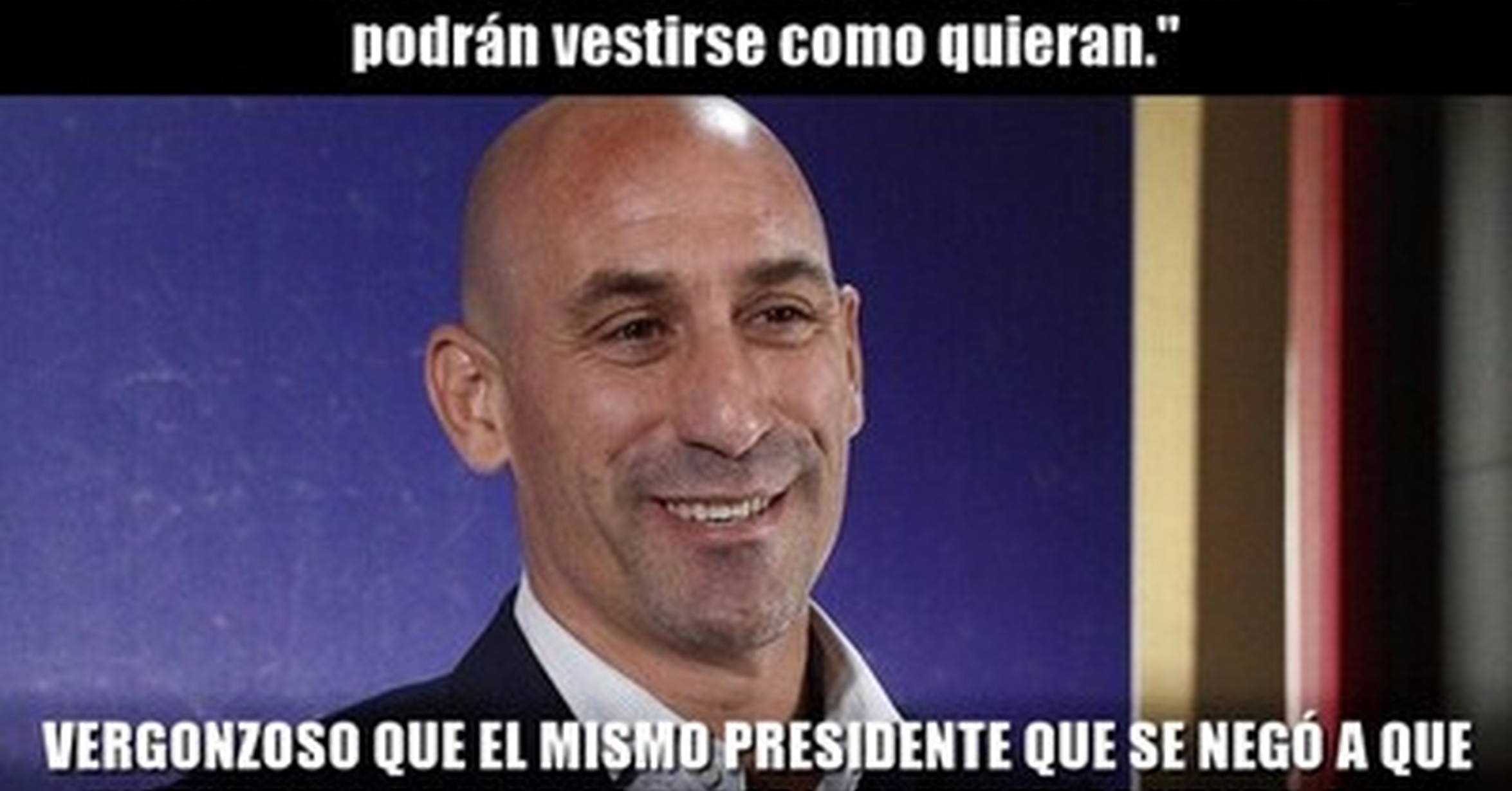 [ MEMEDEPORTES ] Rubiales se burla del fútbol español