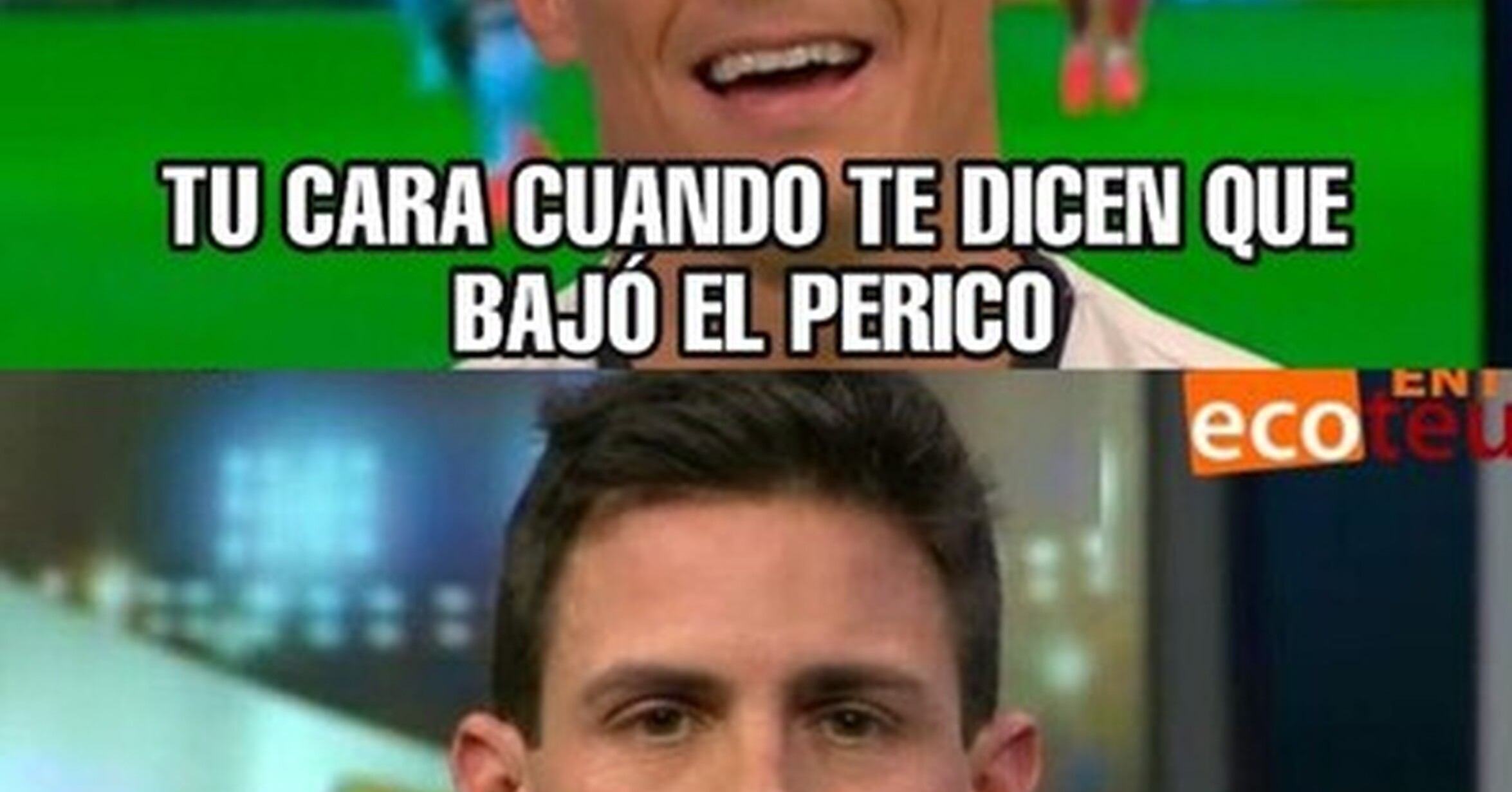 [ MEMEDEPORTES ] Bajó el perico