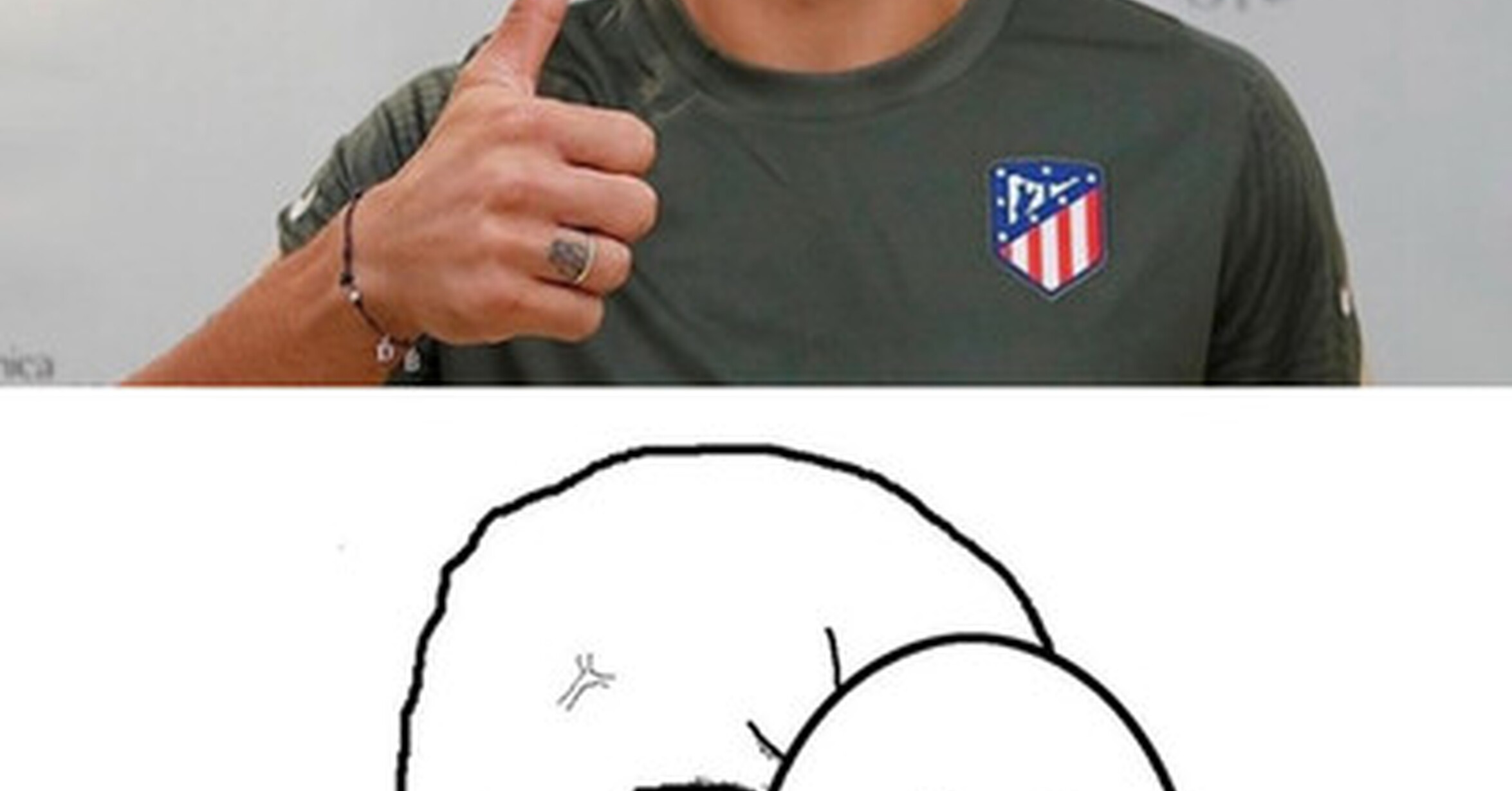 [ MEMEDEPORTES ] Una sonrisa forzada