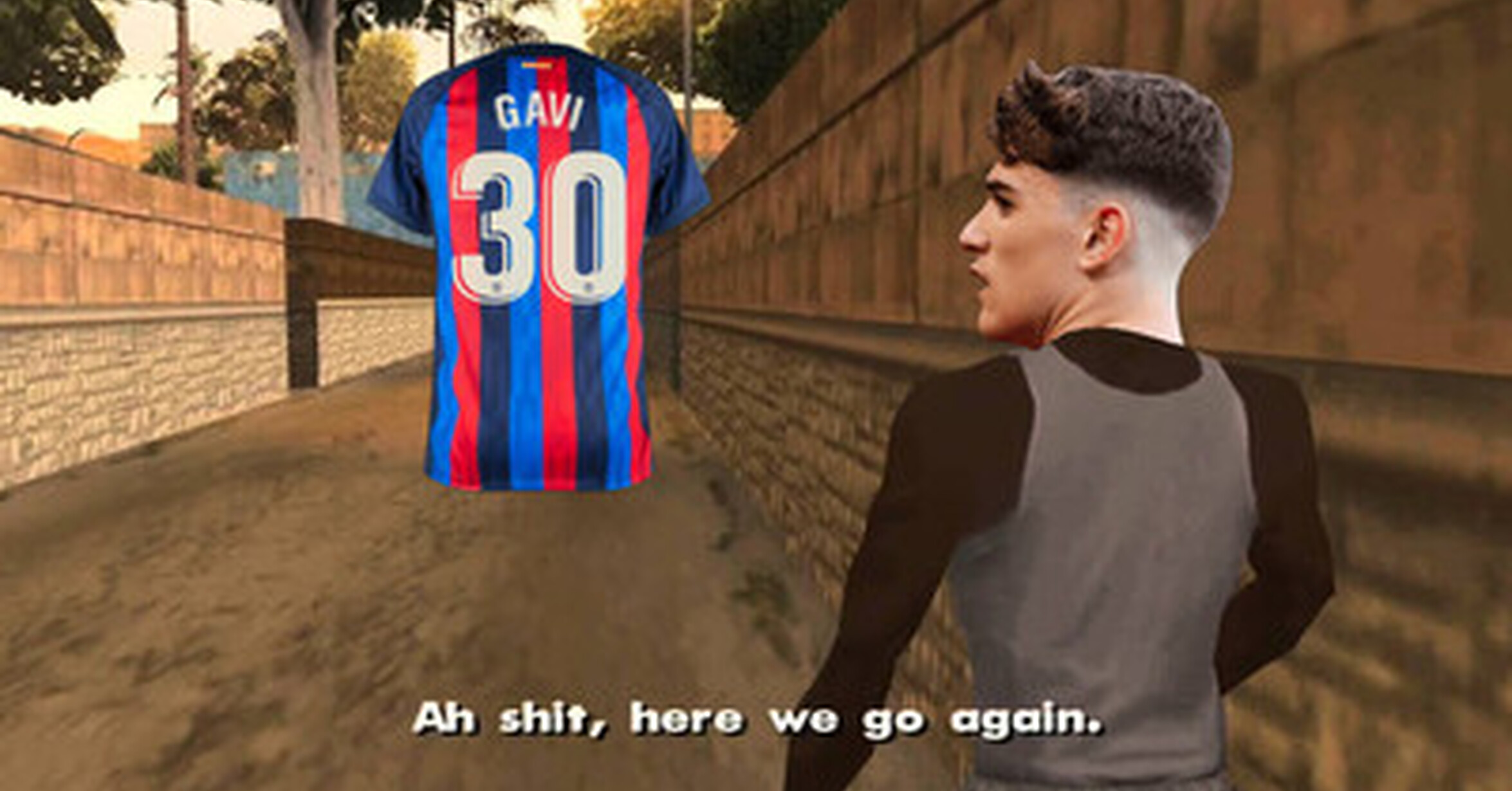 [ MEMEDEPORTES ] Gavi vuelve a ser inscrito con el número 30