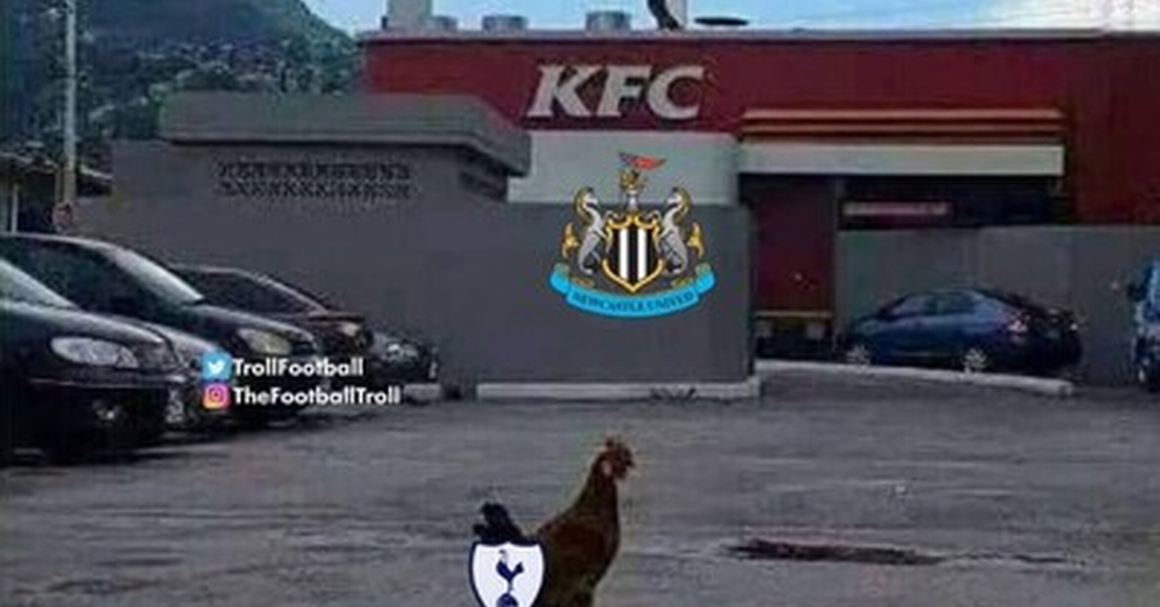 [ MEMEDEPORTES ] Descripción gráfica del Newcastle-Tottenham
