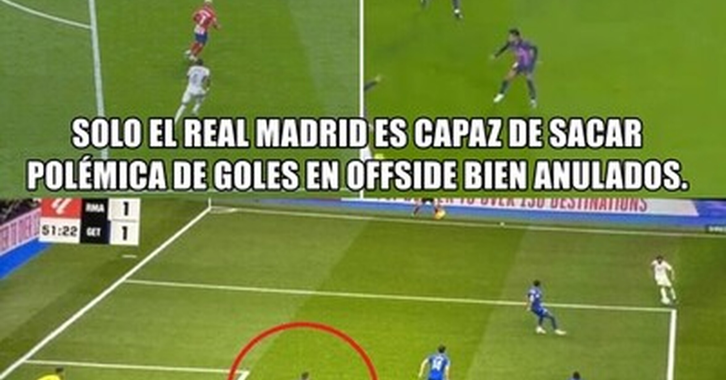 [ MEMEDEPORTES ] ¿Ya se les olvidó el offside de Joselu?