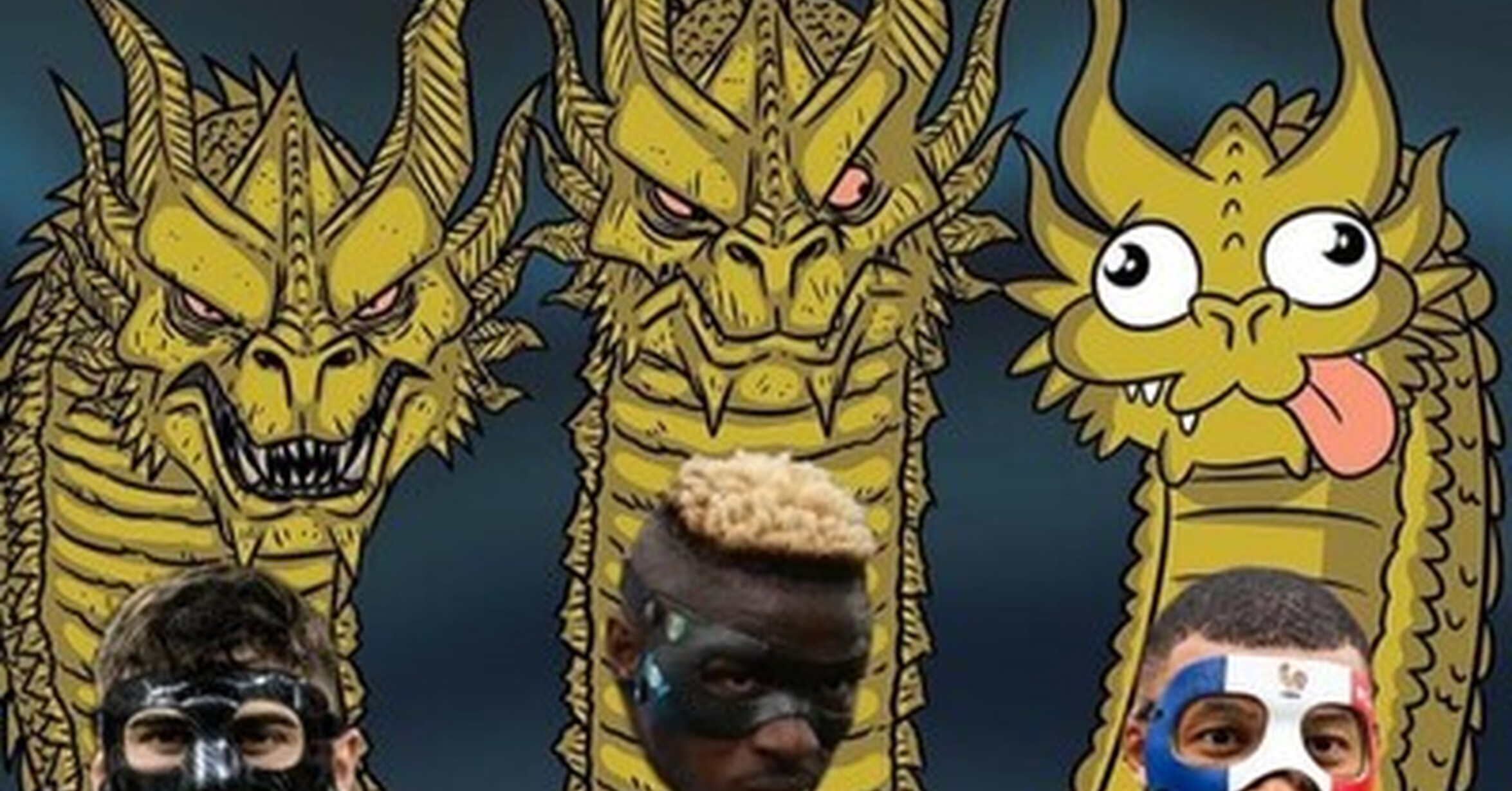 [ MEMEDEPORTES ] Los verdaderos jugadores con máscara